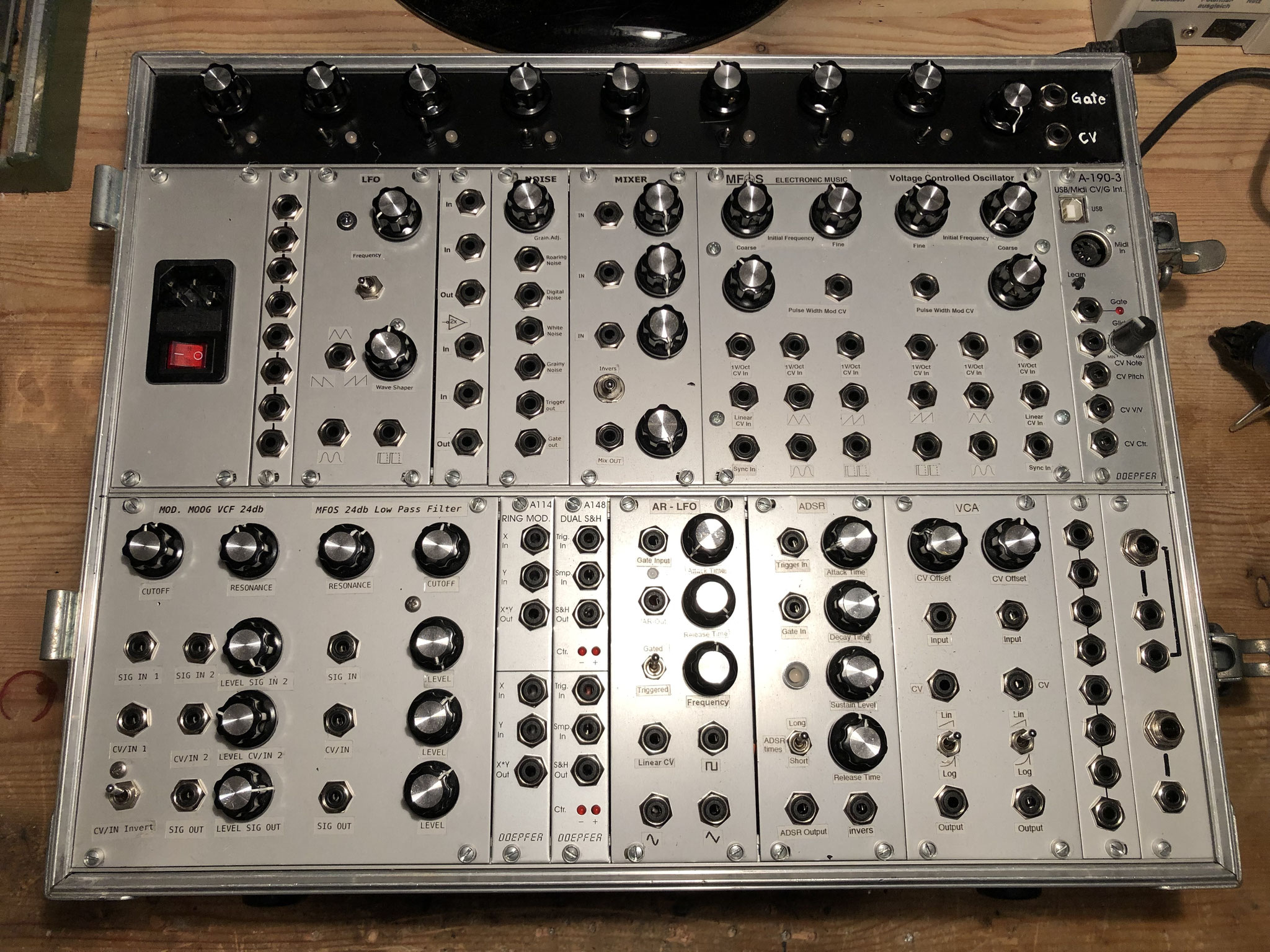 Simple DIY 8 Step Sequenzer by Minart (Arduino based) - minartdiysynths Webseite!