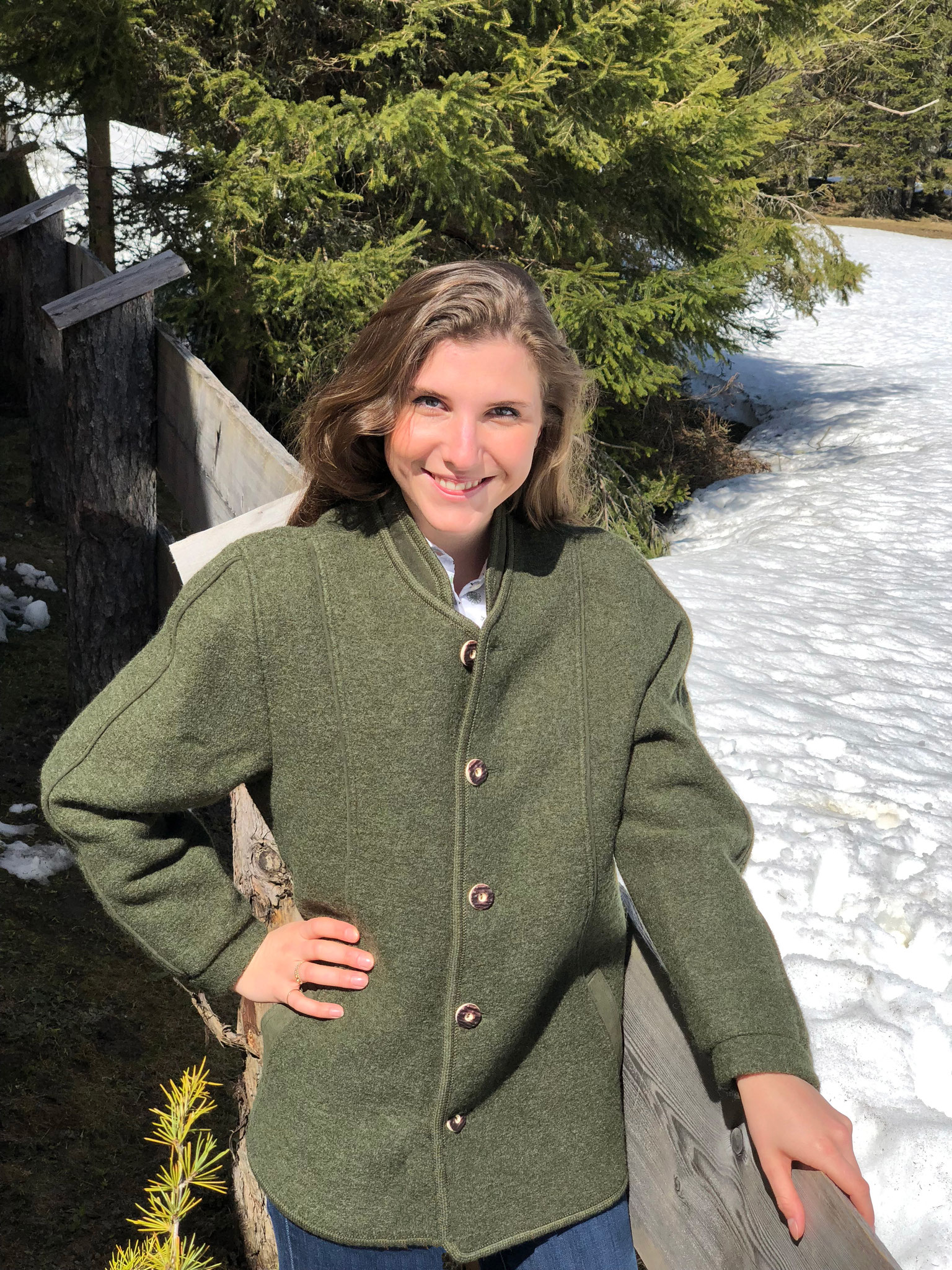 Dachstein Austrian Wool Hunting Jacket - Sweater Chalet