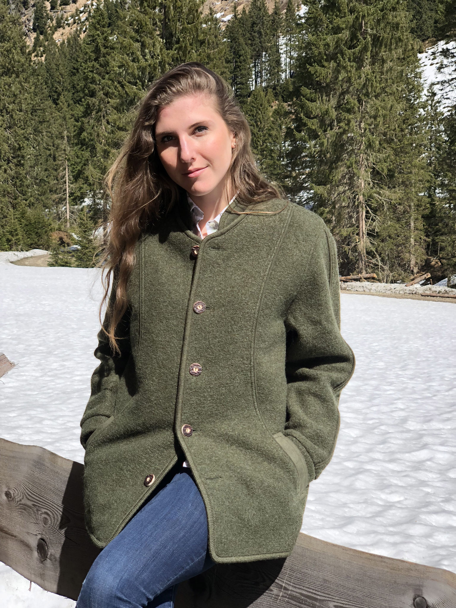 Dachstein Austrian Wool Hunting Jacket - Sweater Chalet