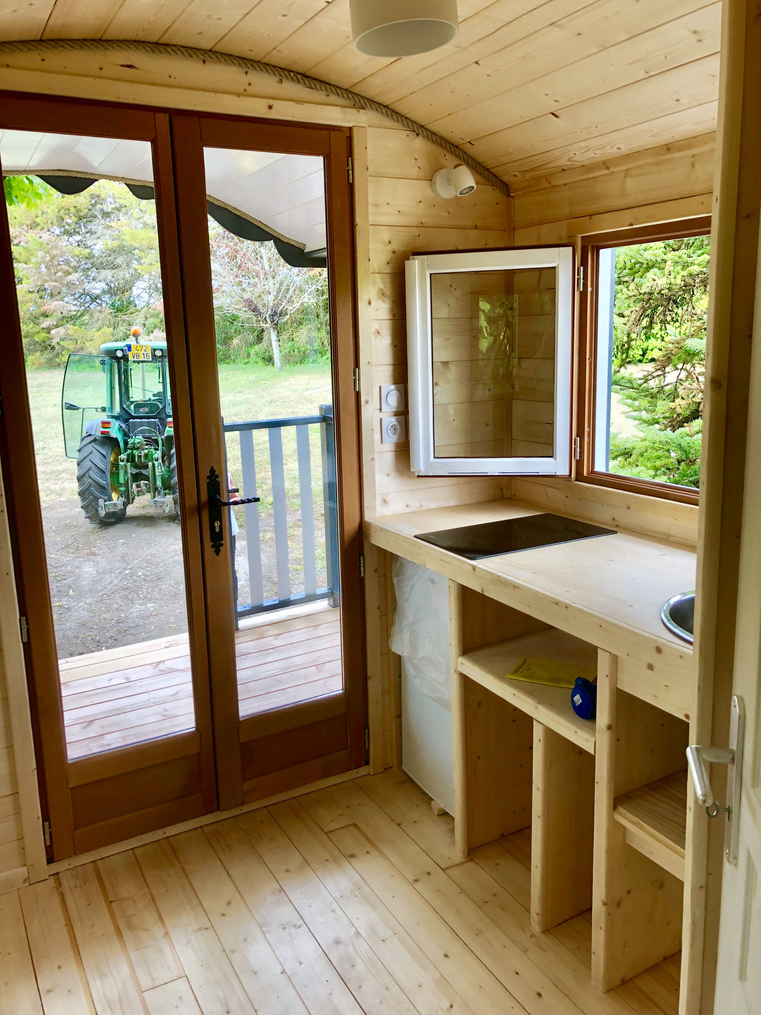 Réalisations - Roulotte bois - Tiny house - Maison nomade