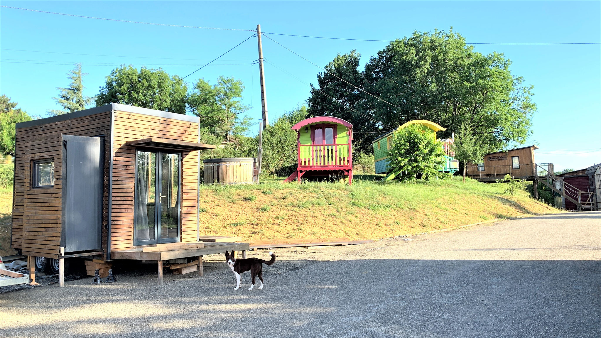 4 modèles de roulottes - Roulotte bois - Tiny house - Maison nomade