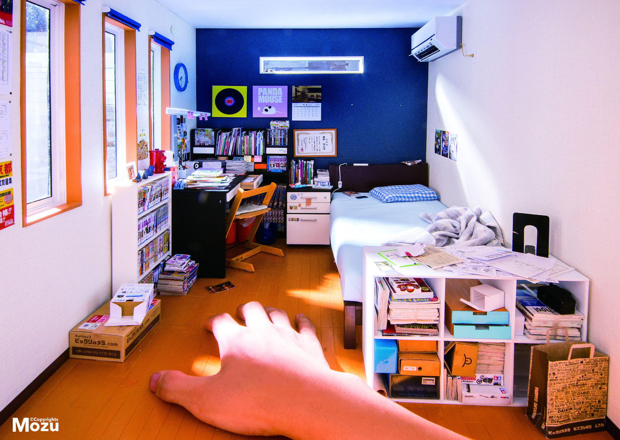 HOME - MOZU STUDIOS - 株式会社モズスタジオ - ジオラマ/ミニチュア/コマ撮り/アニメーション/トリックアート/デザイン製作/グラフィックデザイン/映像