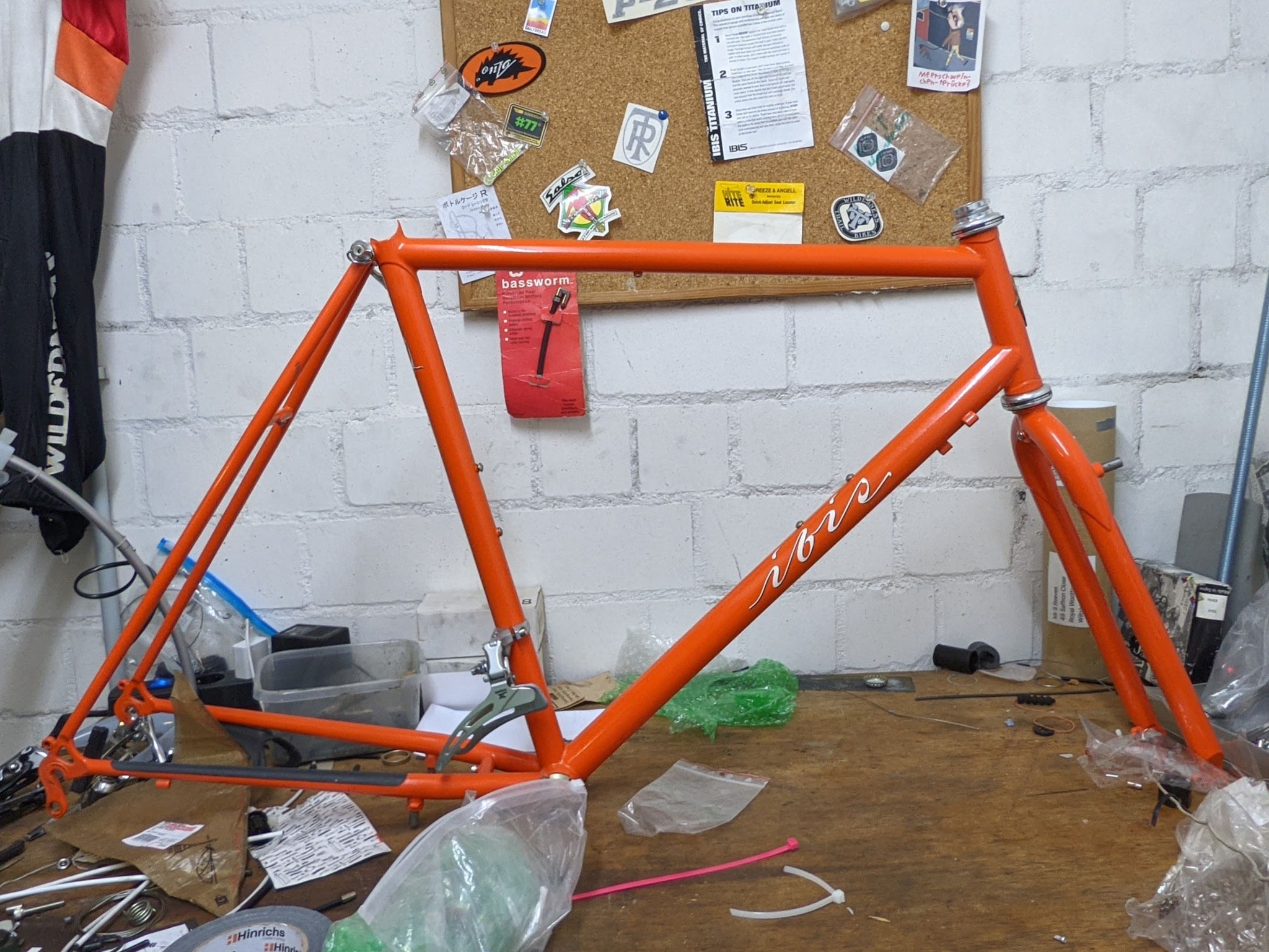 1985- Wes Bike - Ibis Custom - Steelfightsback - Classic MTB collection