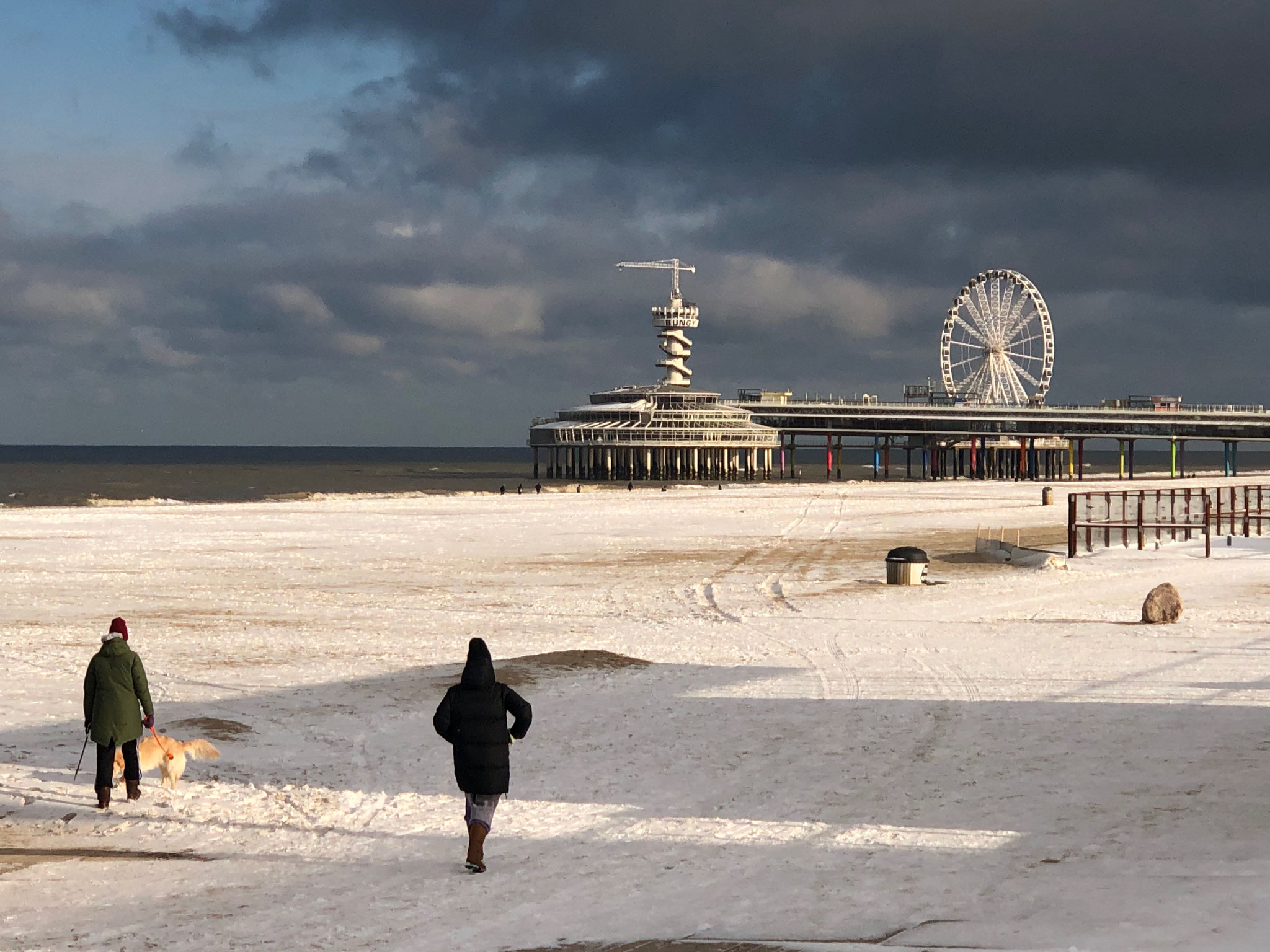 Schneeveningen 2021 - Scheveningen Strand