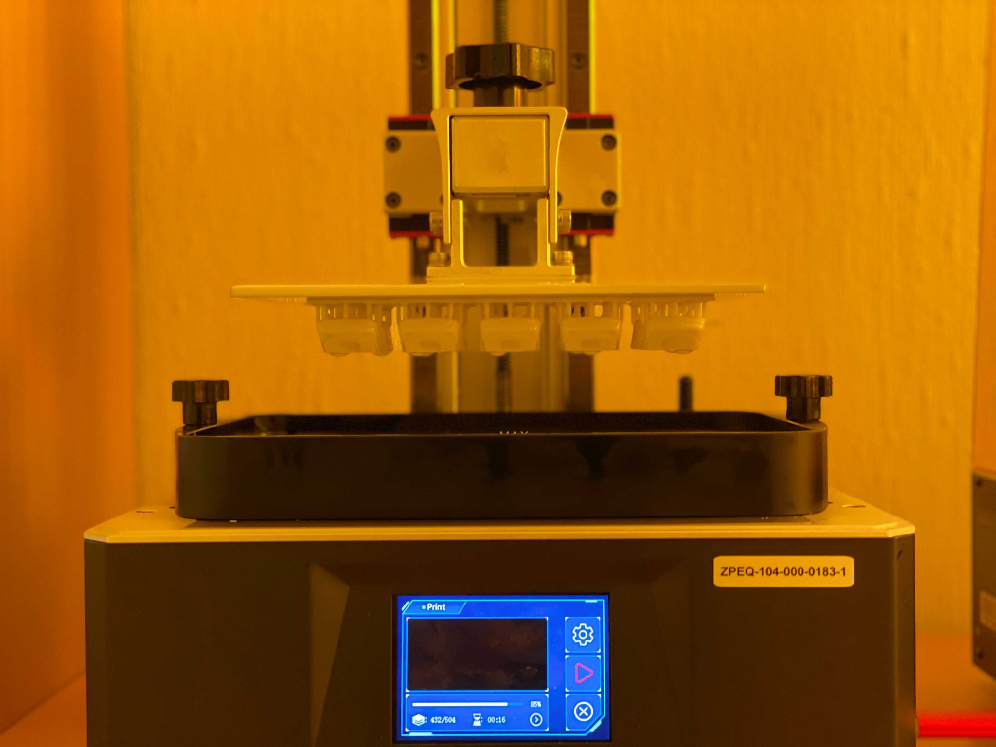 3D biosensor printing room - zimmerandpeacock