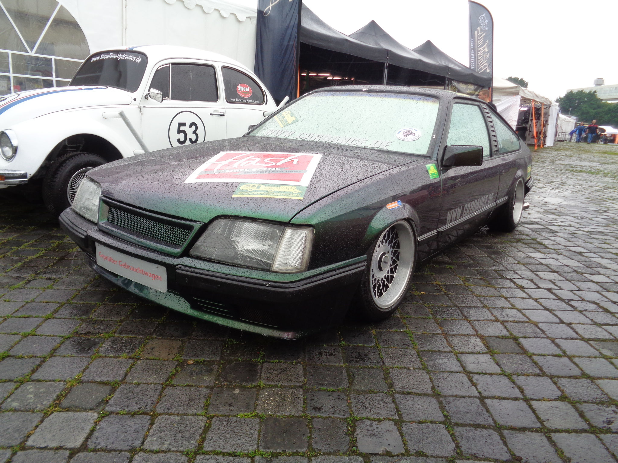 Opel Monza Lowrider "Green Monzta" - plattenschubserblume