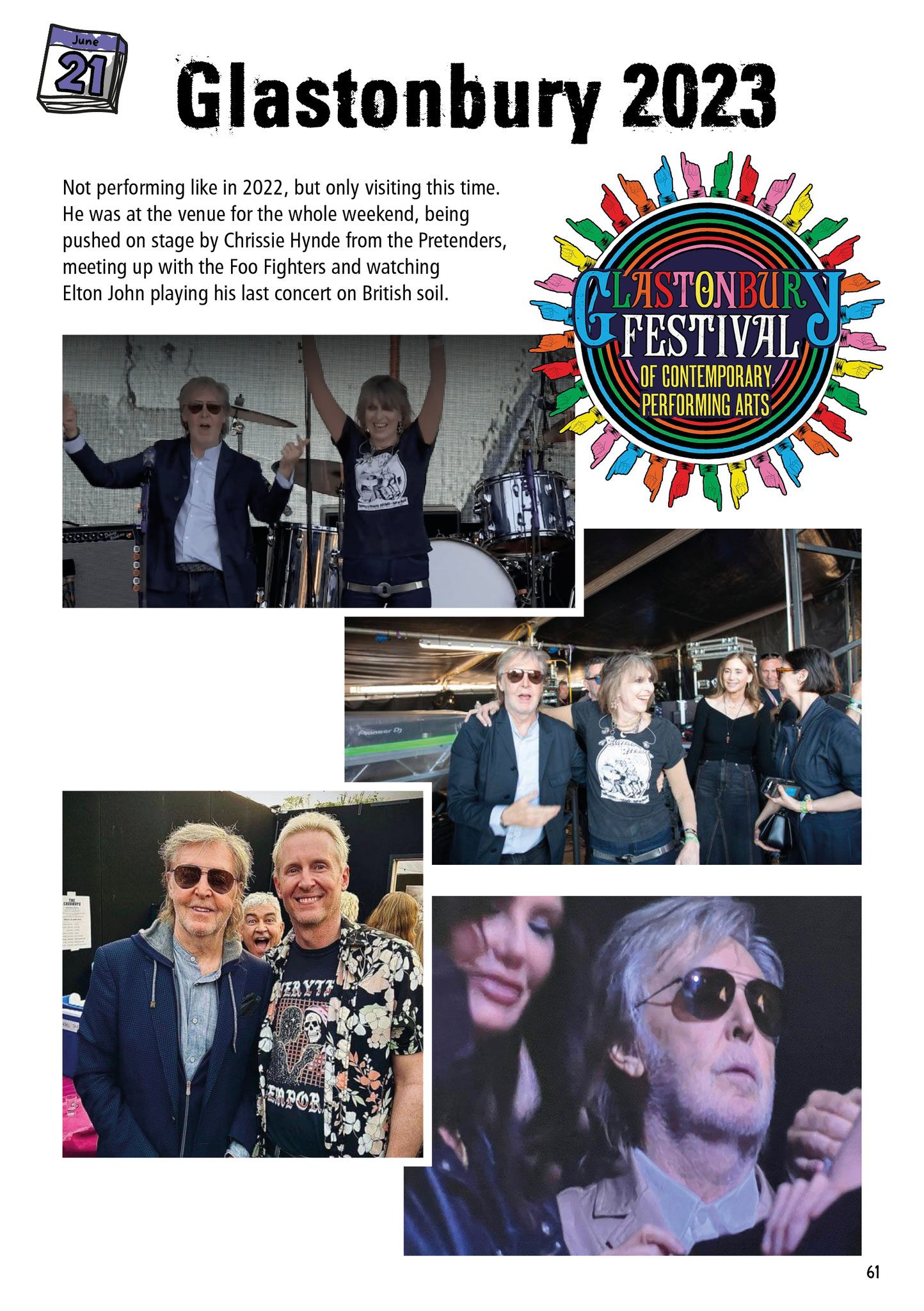 Timeline 2023 - The best magazine about Paul mcCartney!