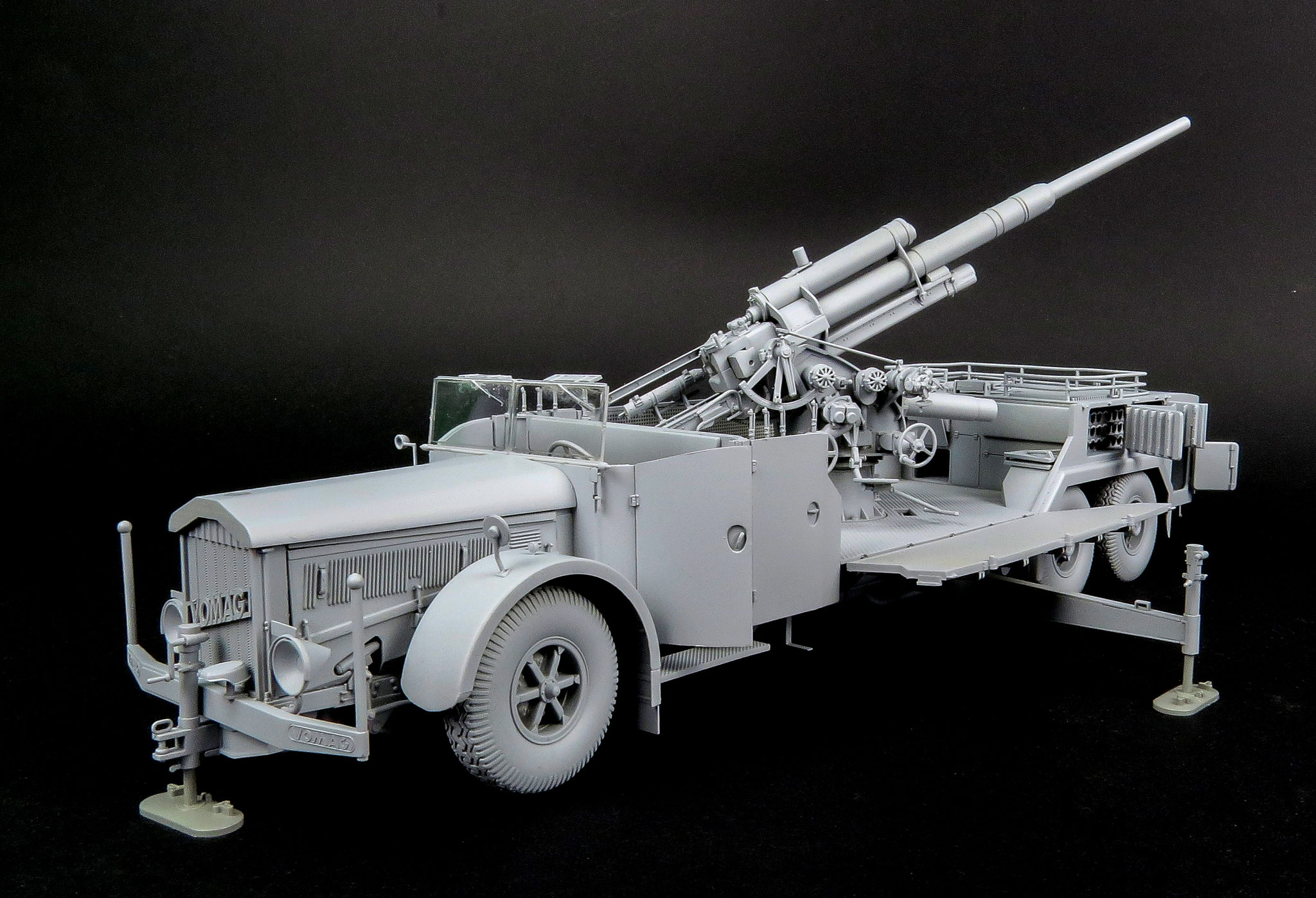 8,8cm Flak auf 9t VOMAG - Das Werk Scale Models