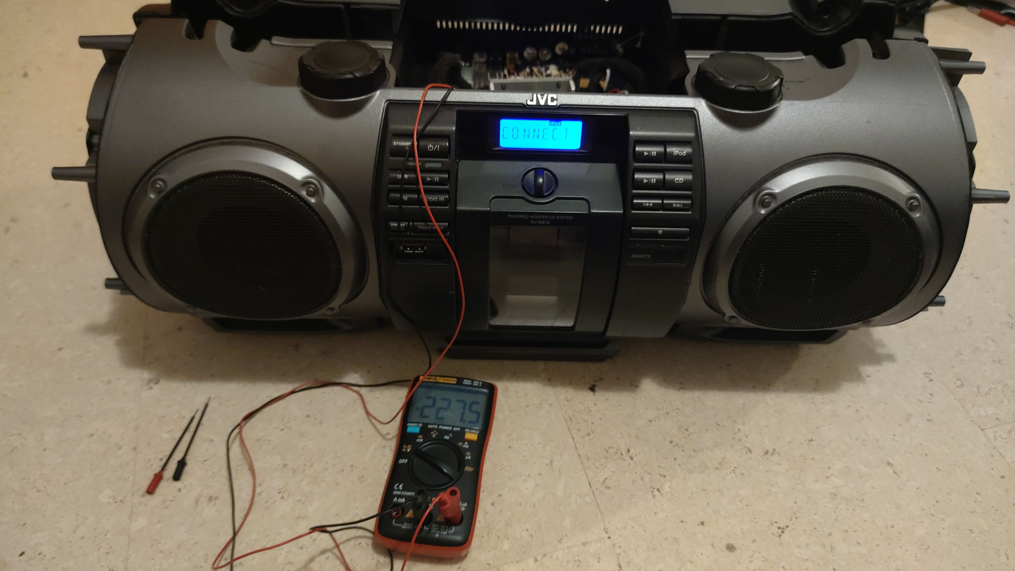 JVC RV-NB50 / RV-NB70 No Power Repair - largebytetechnologys Webseite!