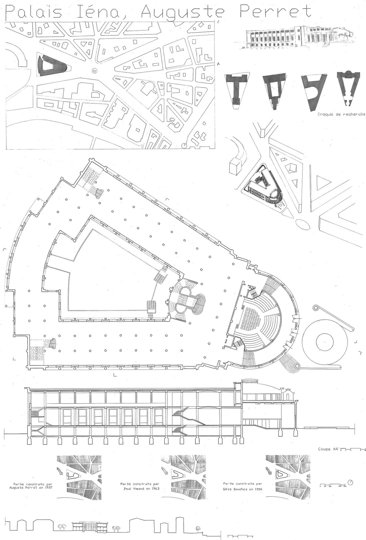 Palais Iéna d'Auguste Perret - Lise Chemin . Etudiante en Architecture
