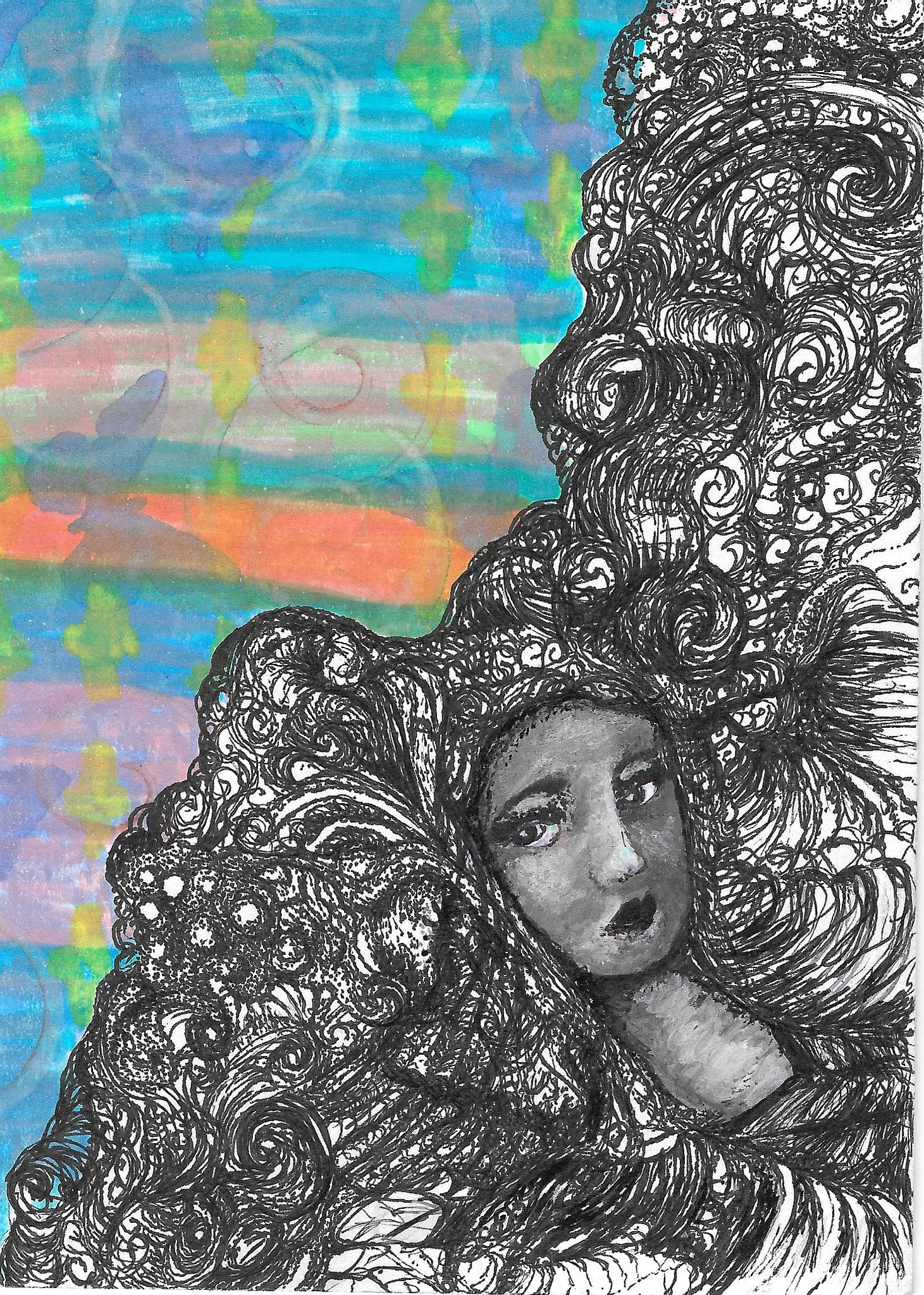 Quara Girls - Original Navy Art and much more!