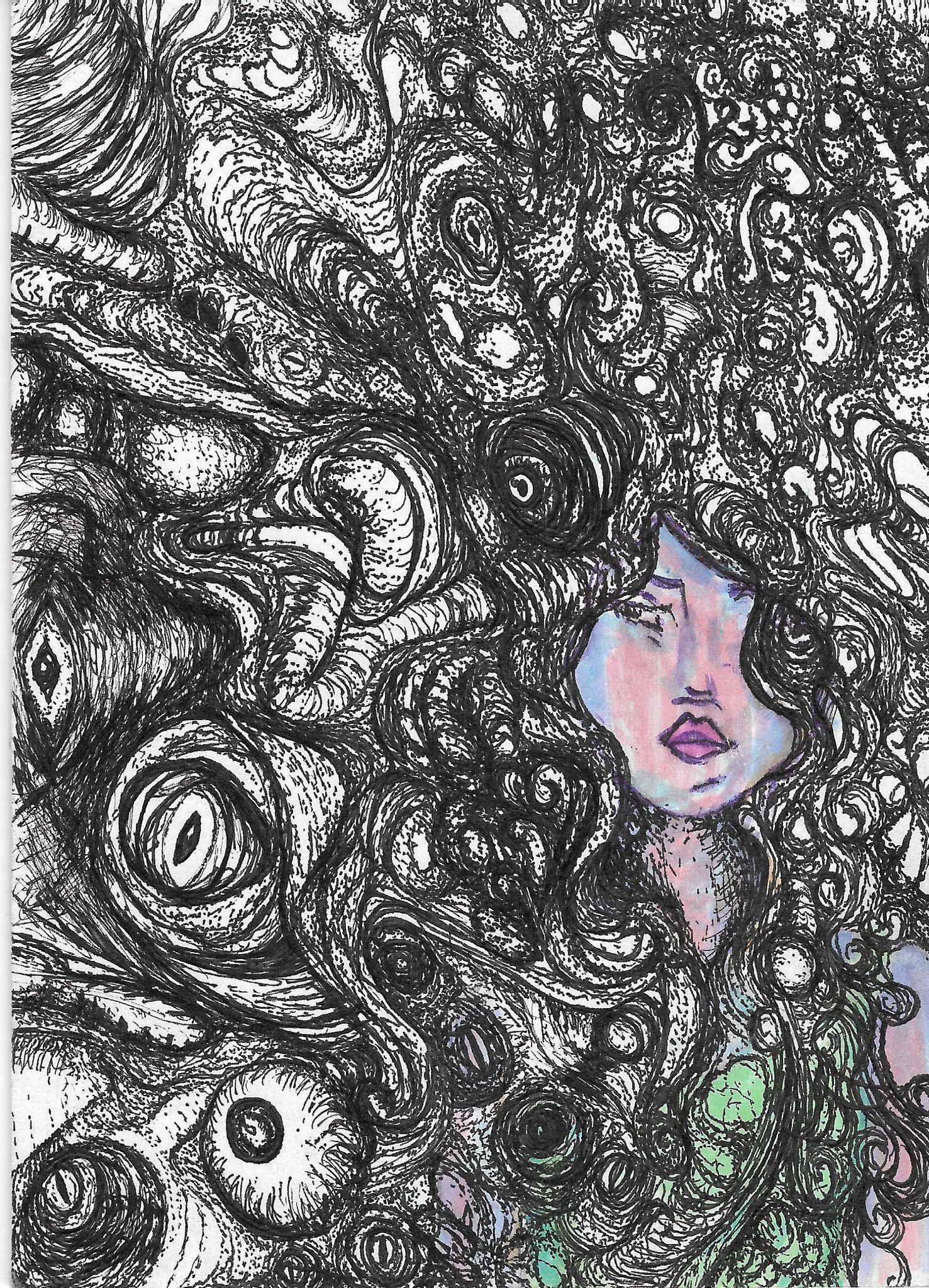 Quara Girls - Original Navy Art and much more!