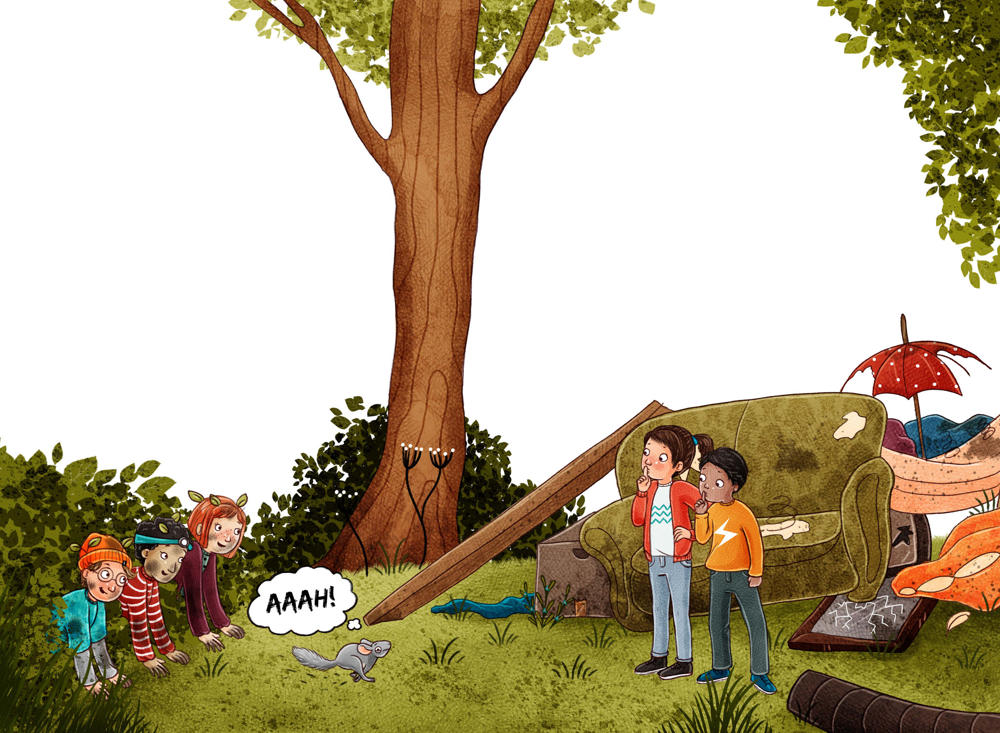 Kinderbuchillustration - Alexandra Helm - Kinderbuchillustration und ...