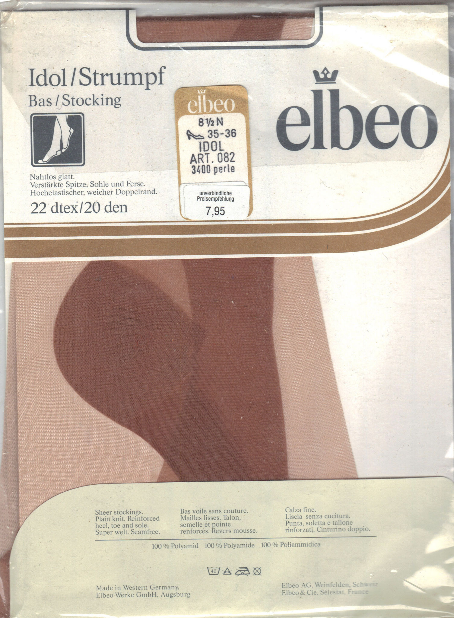 RHT Nylons - Strümpfe mit Sohlen - u. Fersenverstärkung- PREISE ...