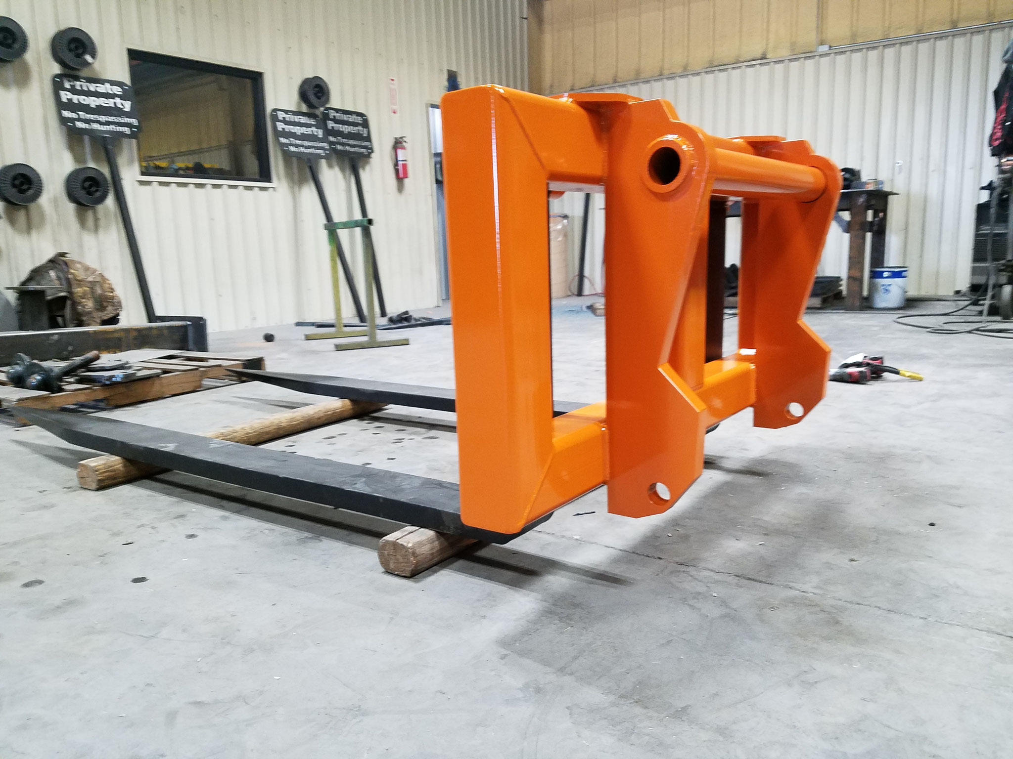 Forks For Round Cotton Bale - SM FAB