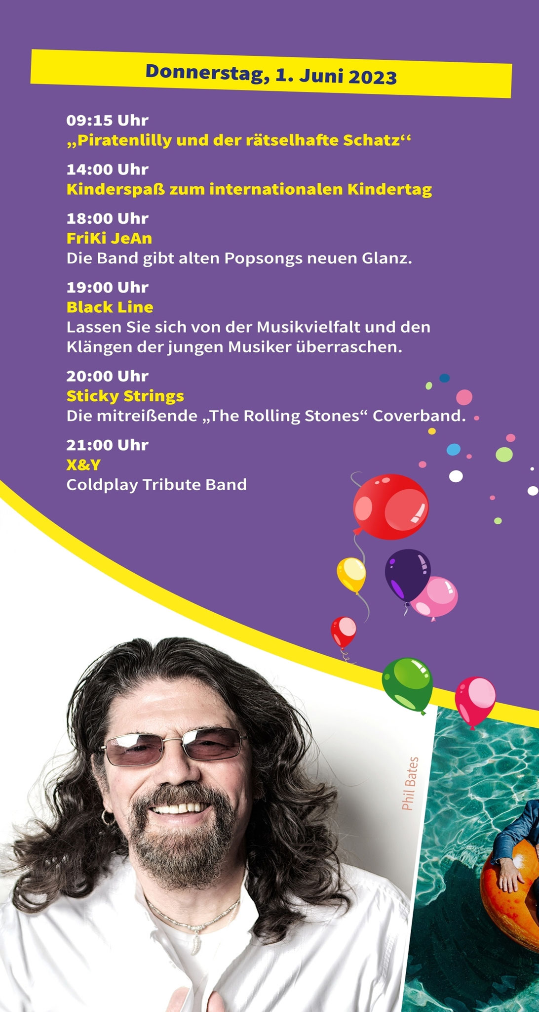 Vom 1. bis zum 4. Juni 2023 findet das 53. Stadt- und Rosenfest in ...
