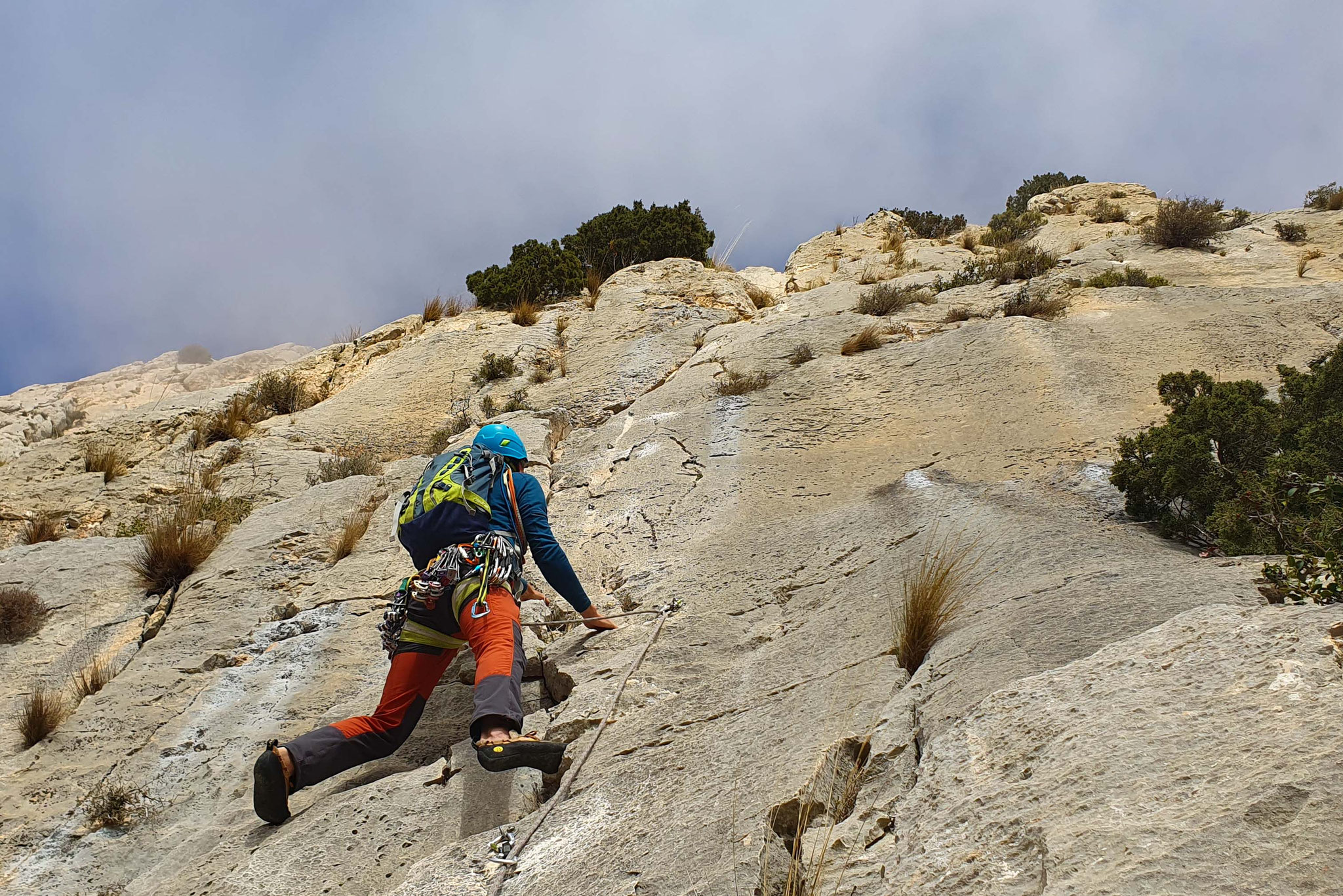 Klettern in Leyva - segeln-und-klettern