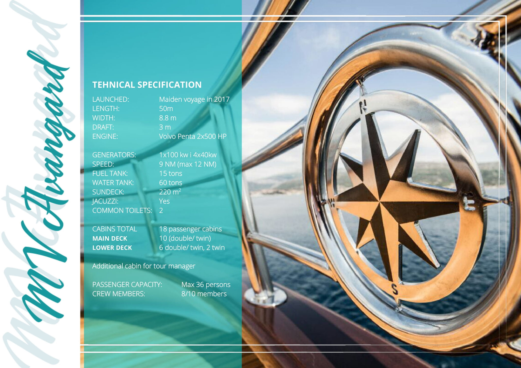 Ship Avangard - MEDSAIL HOLIDAYS AB