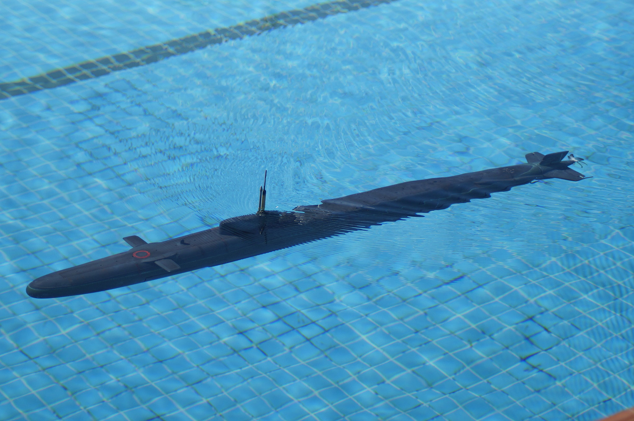RC Model Submarine kits and cylinders - zerobubblemodeldesign