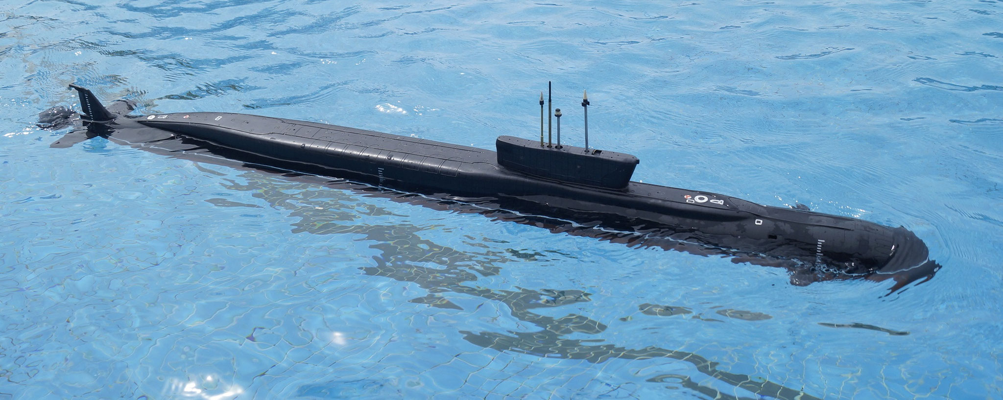 RC Model Submarine kits and cylinders - zerobubblemodeldesign