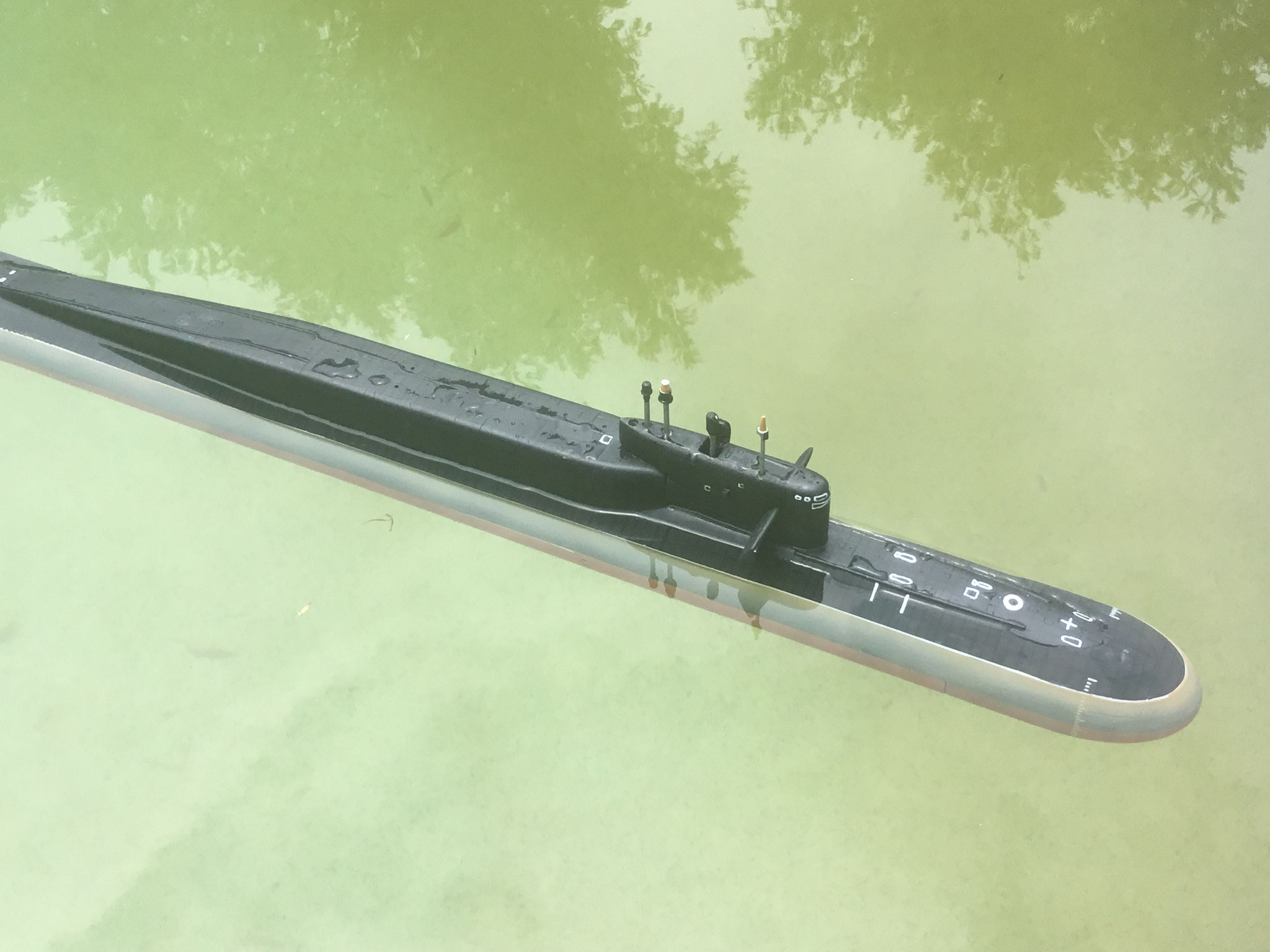 RC Model Submarine kits and cylinders - zerobubblemodeldesign