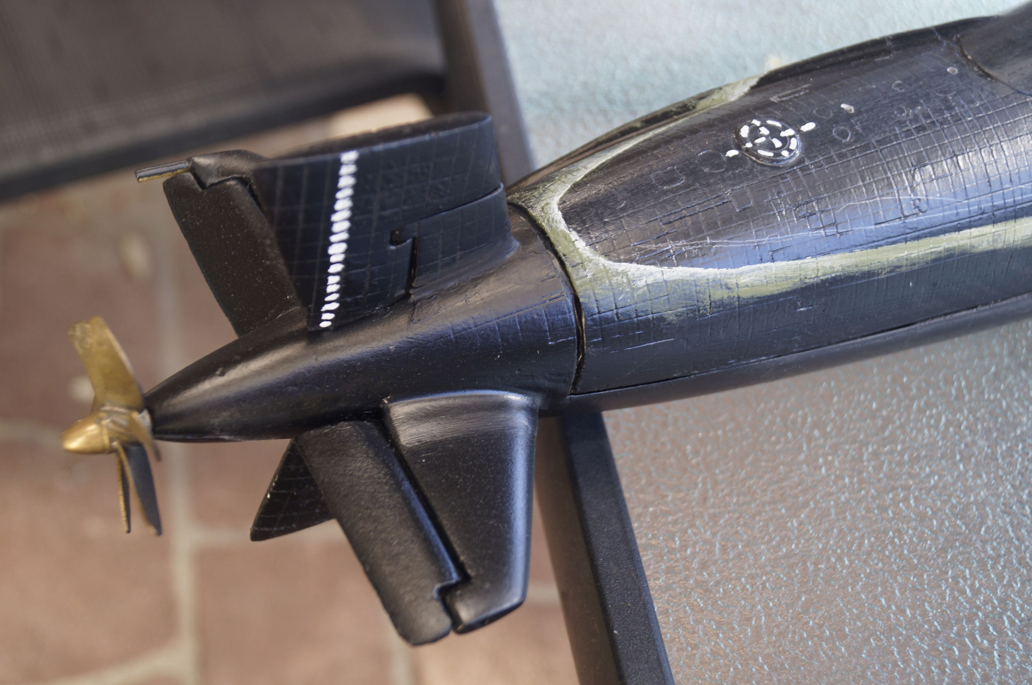 RC Model Submarine kits and cylinders - zerobubblemodeldesign