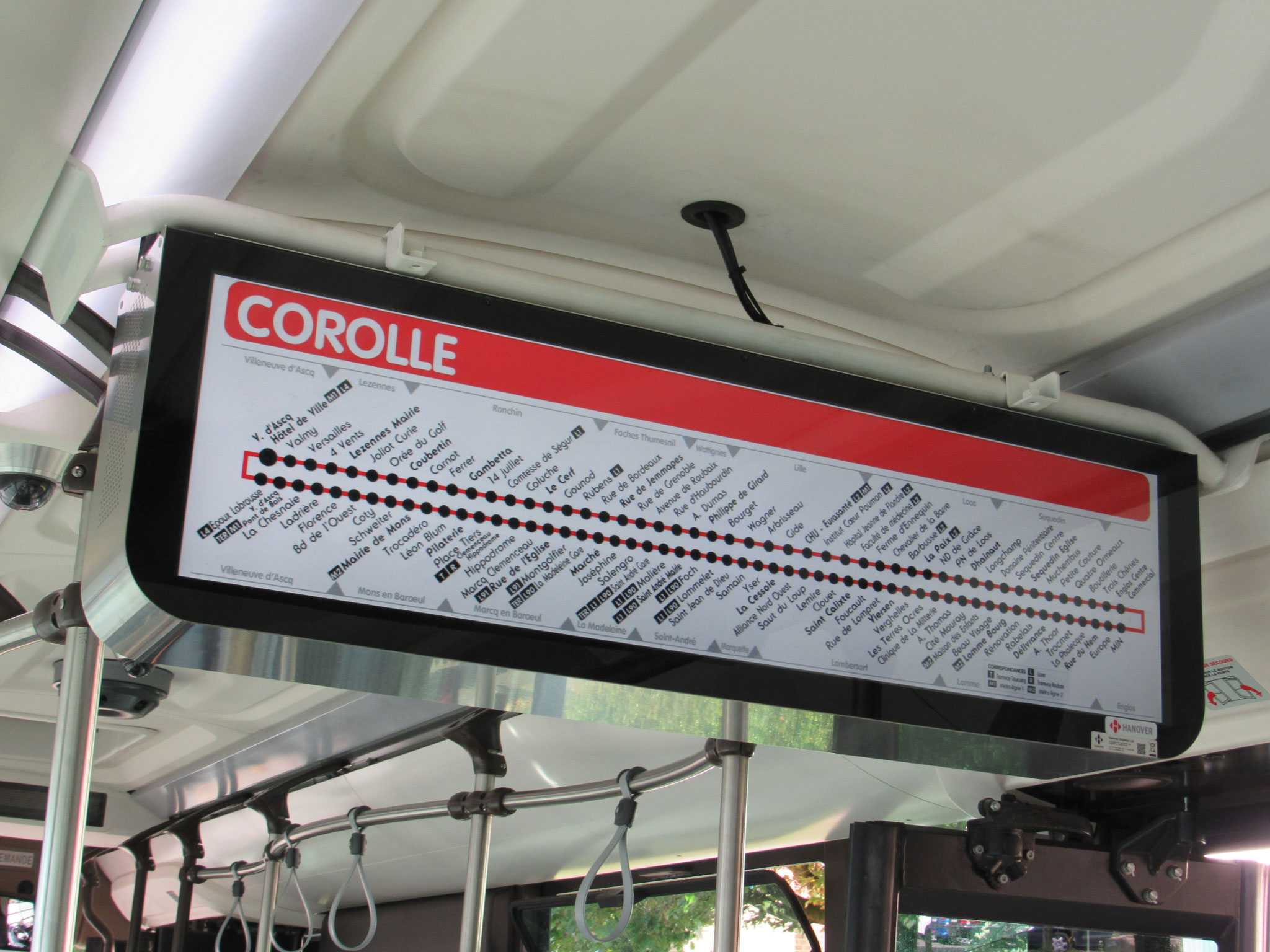 Petites nouveautés sur le réseau Transpole à bord des bus - MTB LILLE ...