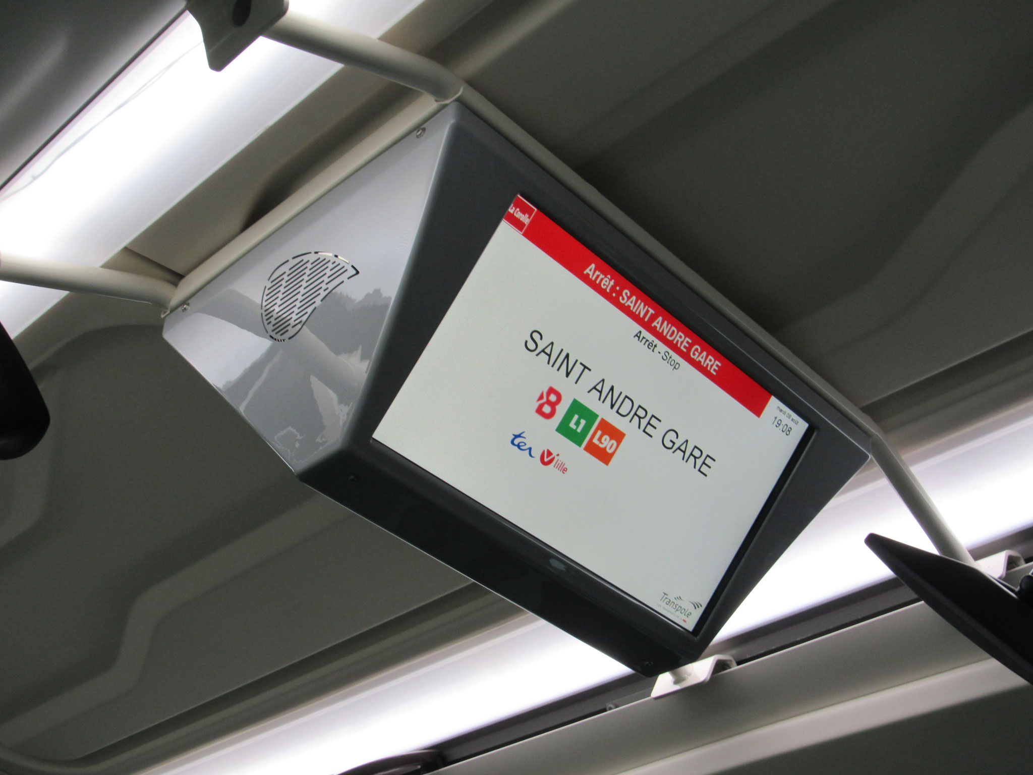 Petites nouveautés sur le réseau Transpole à bord des bus - MTB LILLE ...