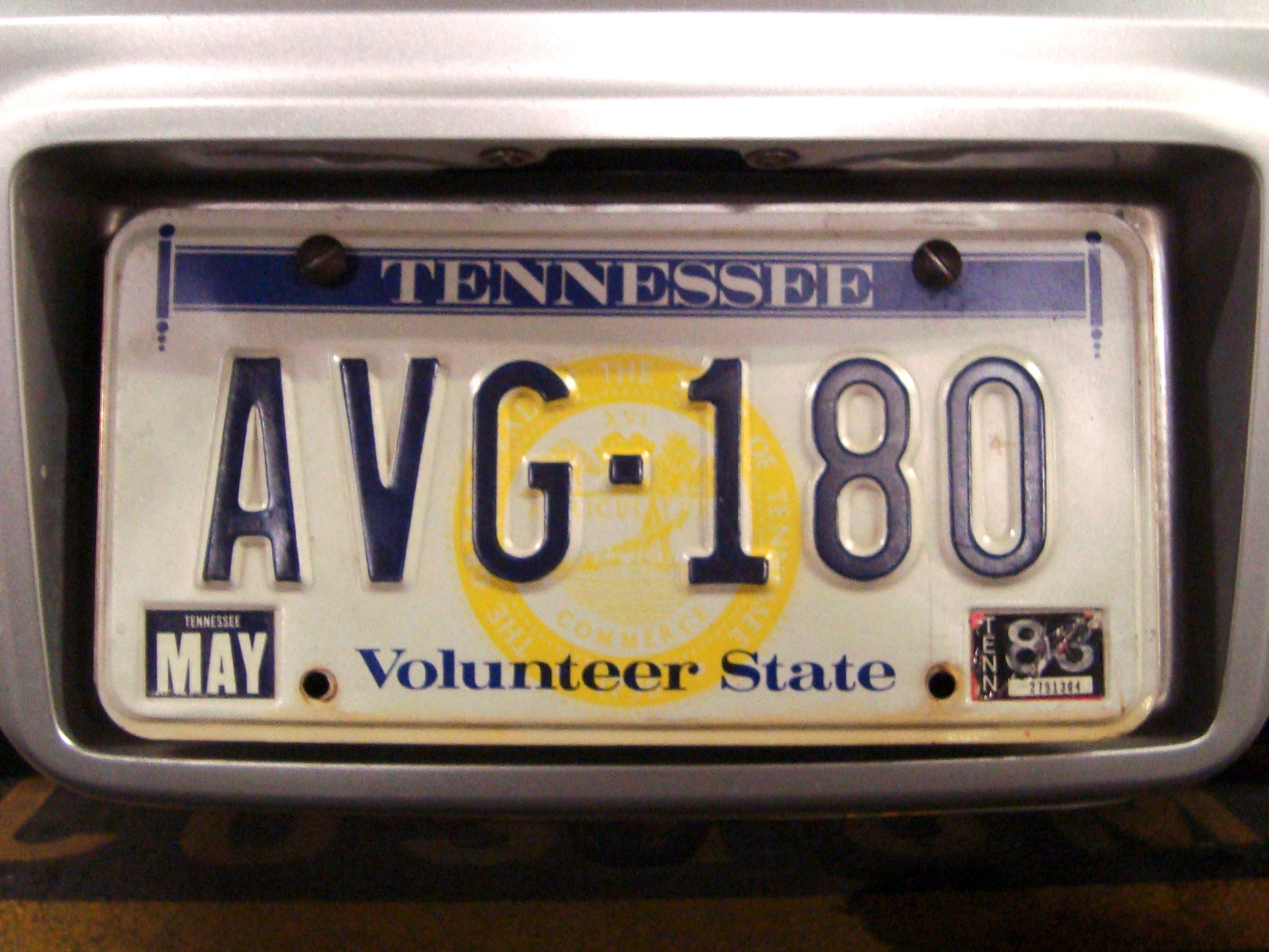 Tennessee TN - plates-spotting Webseite!