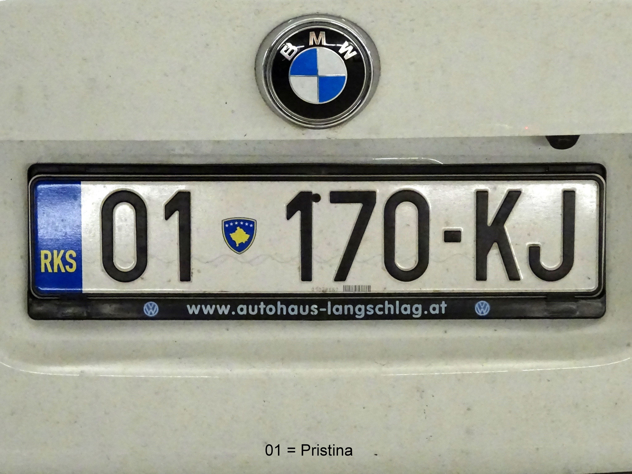 Kosovo RKS - plates-spotting Webseite!