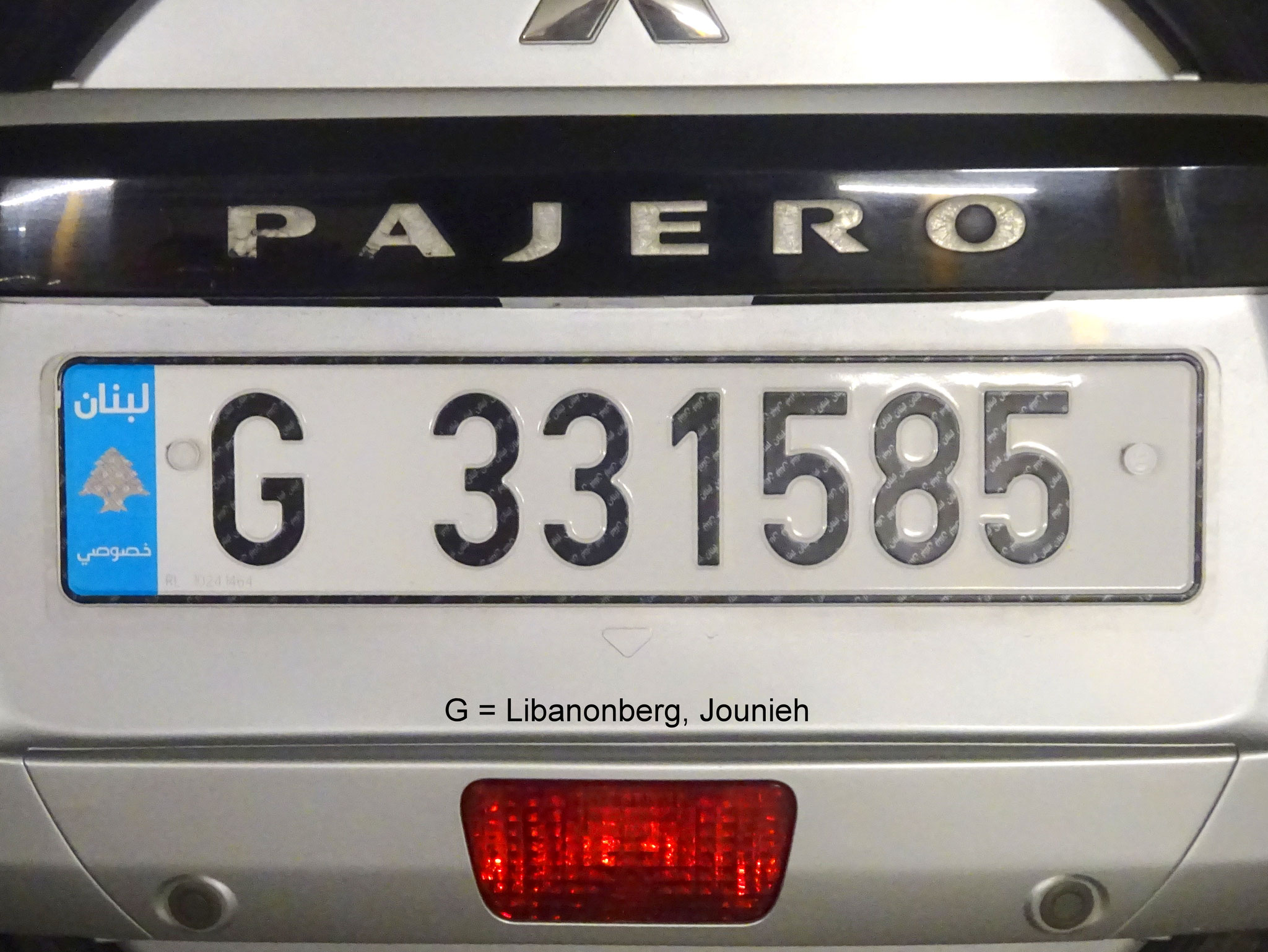 Lebanon RL - plates-spotting Webseite!