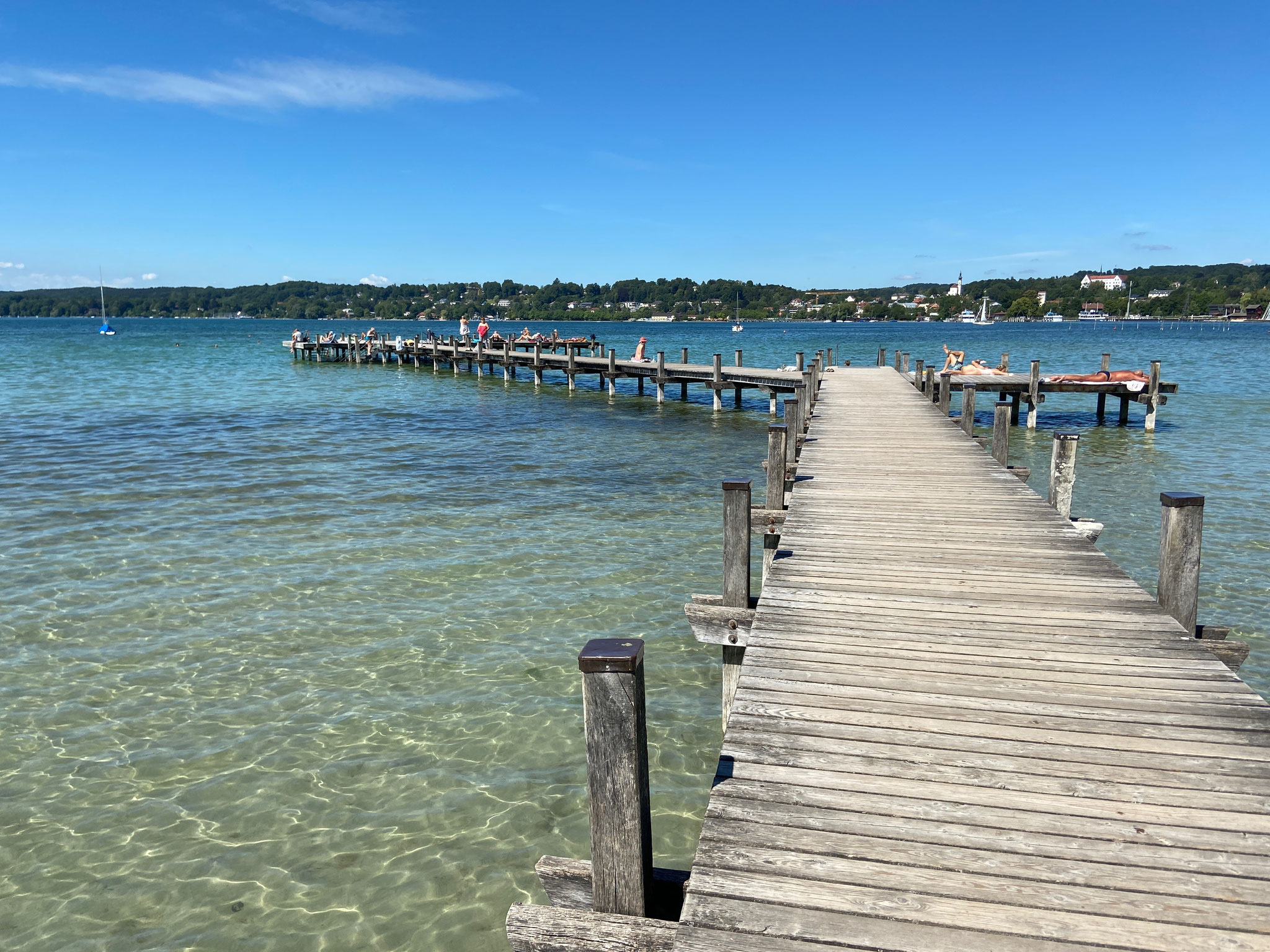Badestelle Percha - Starnbergersee