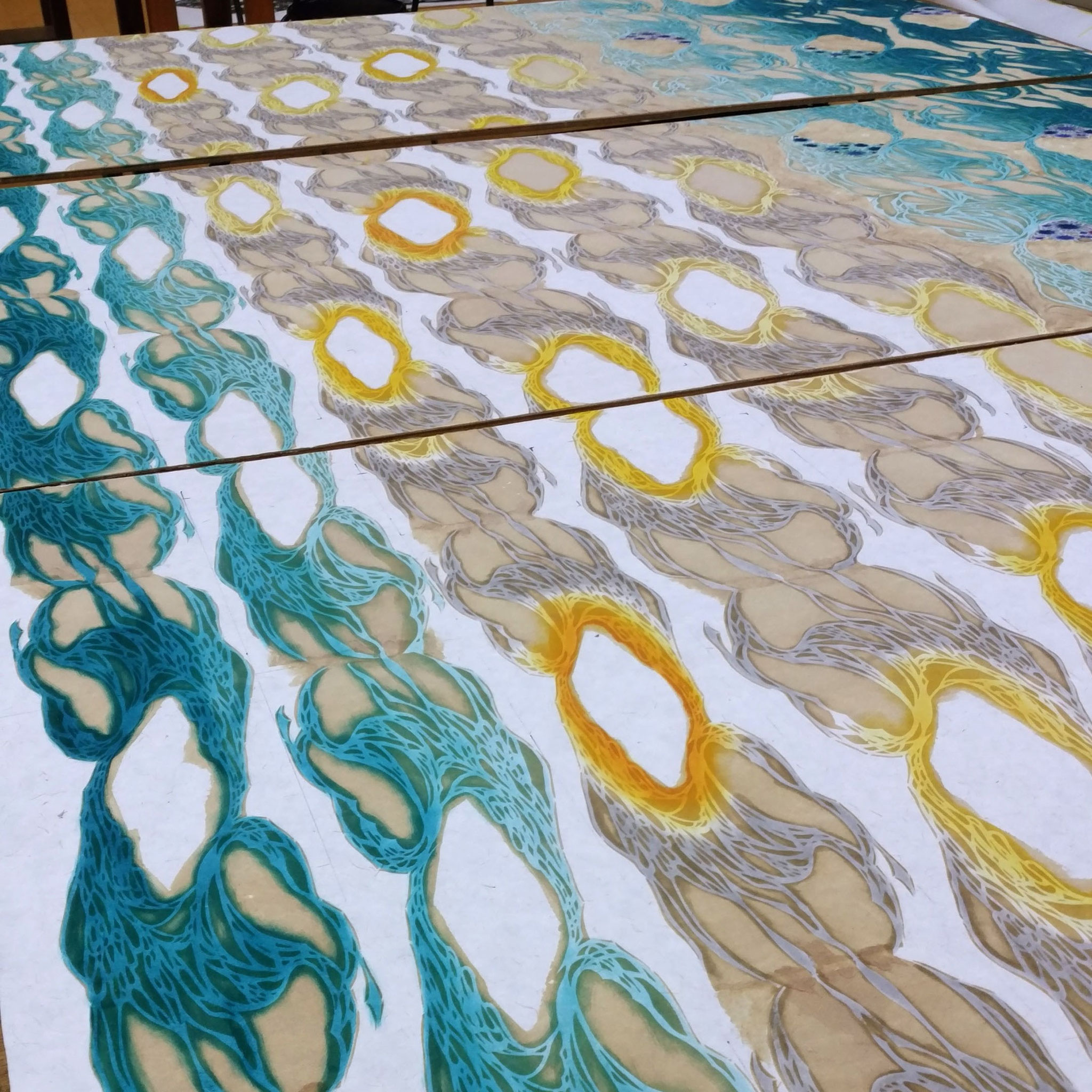 竹内まみ Mami Takehchi／染色 - home