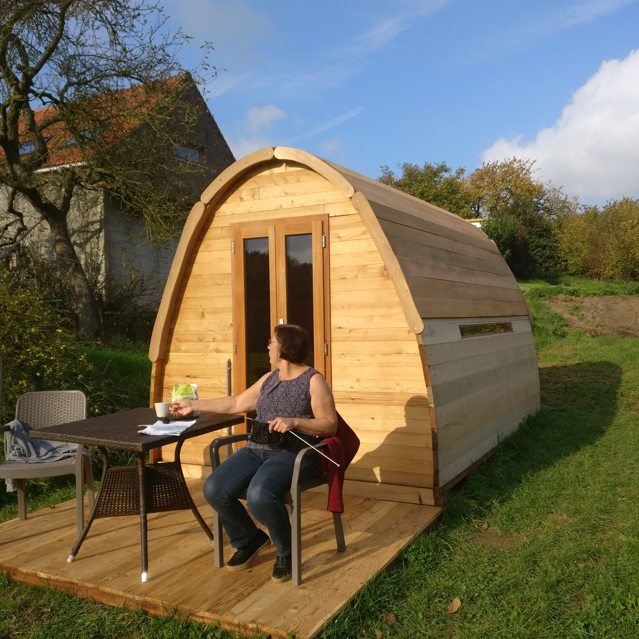sleeping POD - Vakantiewoning De Douvevallei