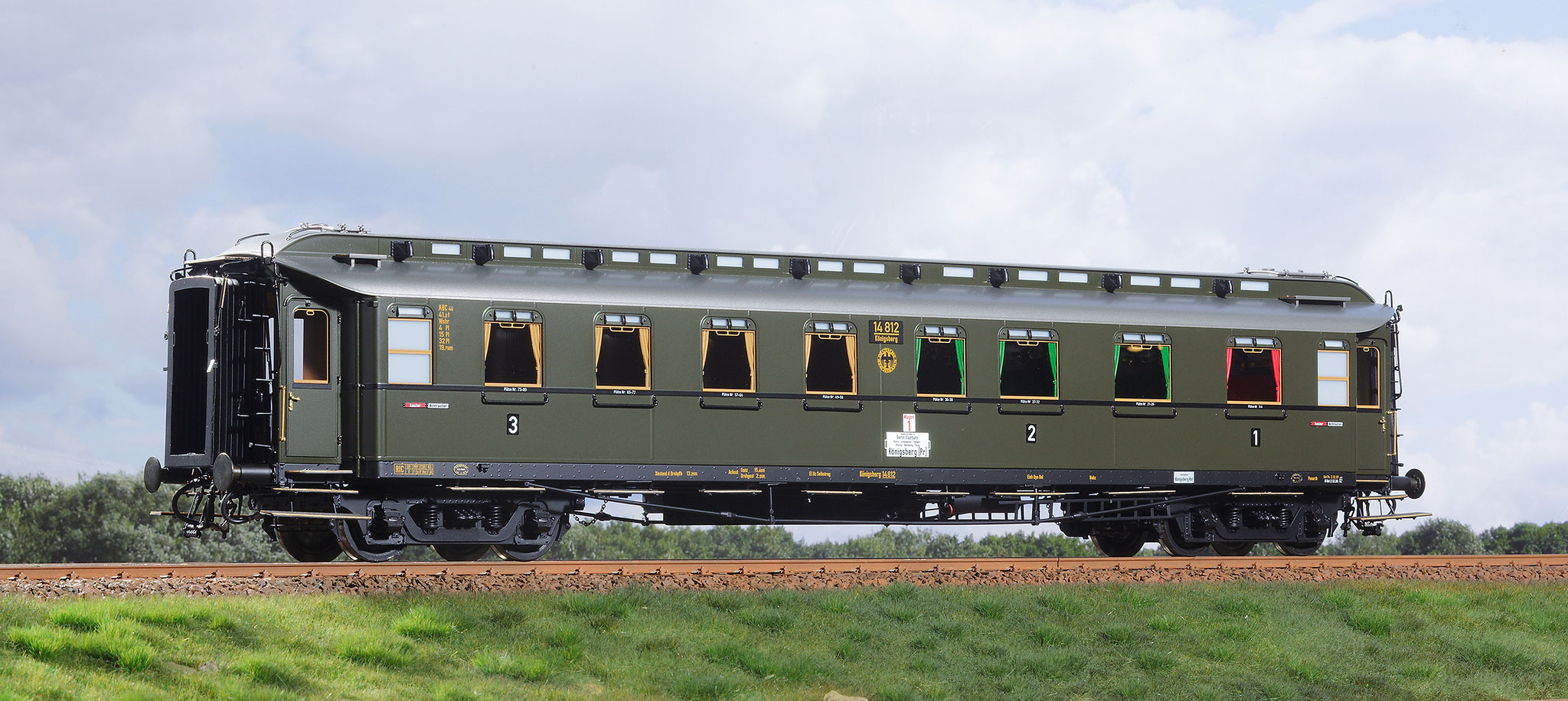 Preußische D-Zug-Wagen - wunder-modelles Webseite!