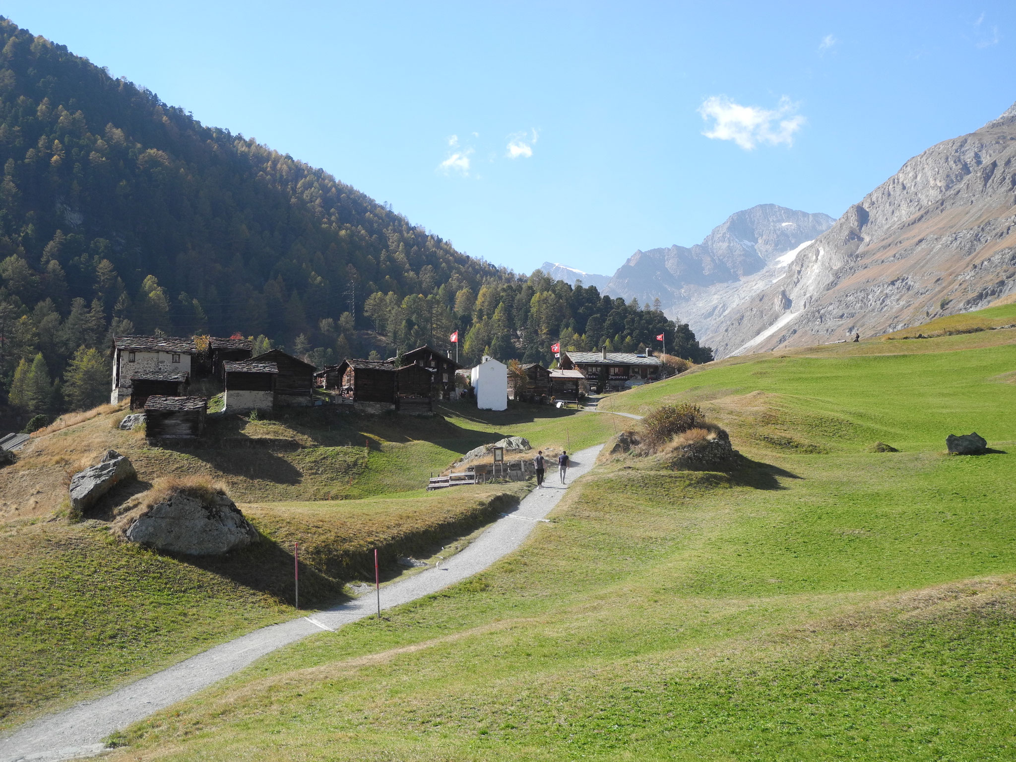 Kulturweg Zermatt-Zmutt - Kulturwege Zermatt