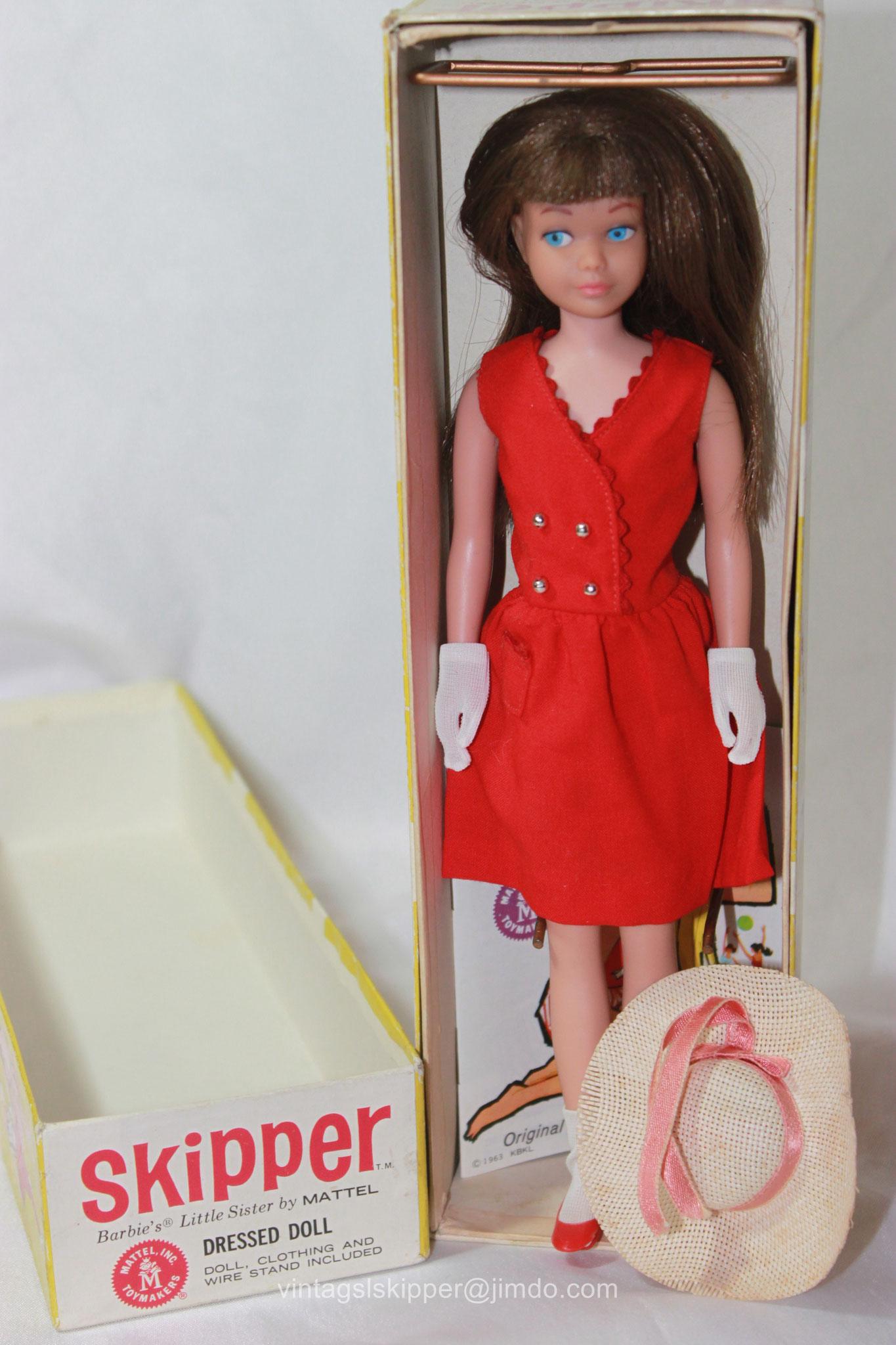 Dressed Box Skipper Dolls - Vintage Skipper - Barbie's Little Sister