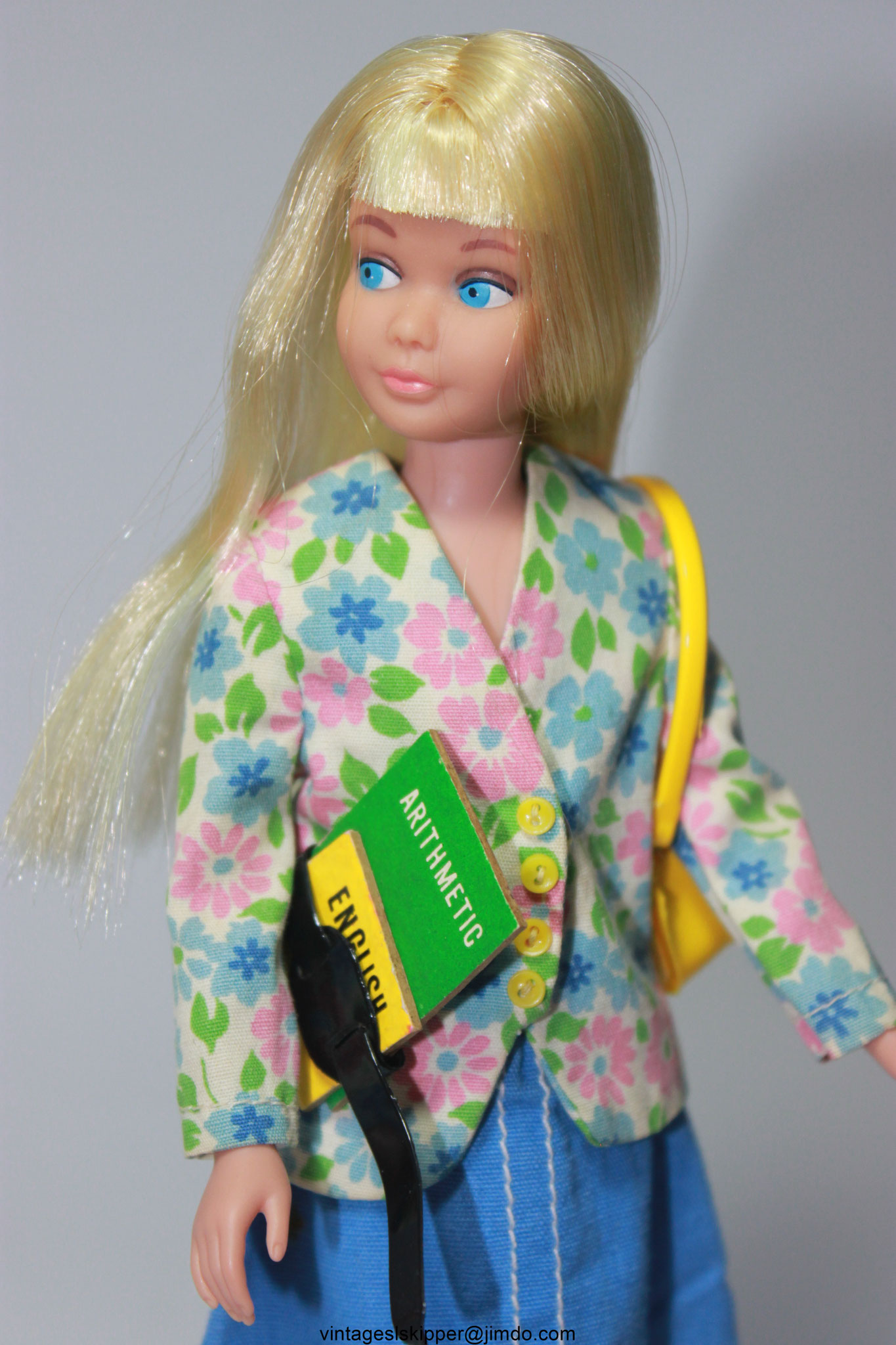 Lemon Blonde Skipper - Vintage Skipper - Barbie's Little Sister