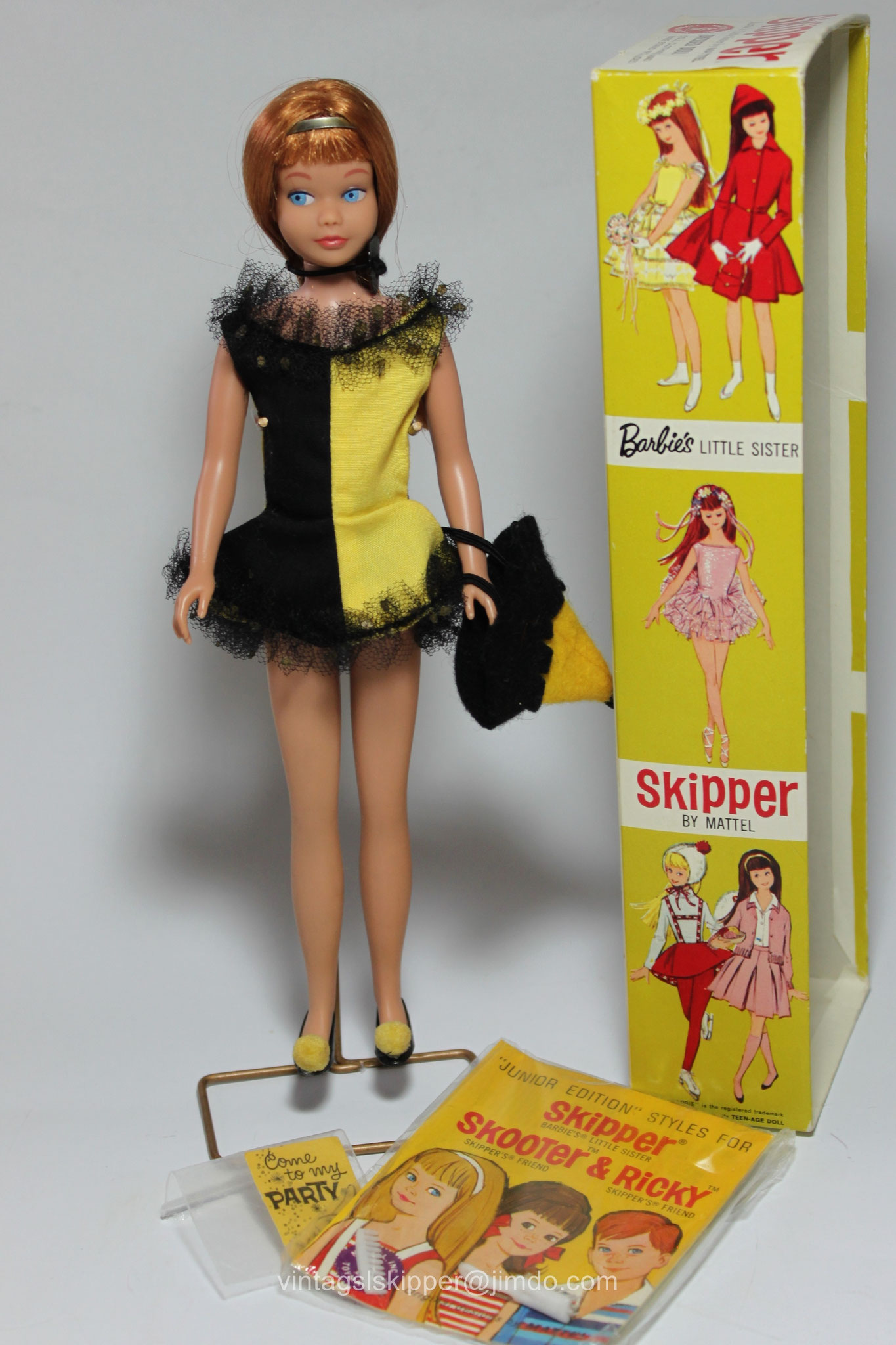 Dressed Box Skipper Dolls - Vintage Skipper - Barbie's Little Sister