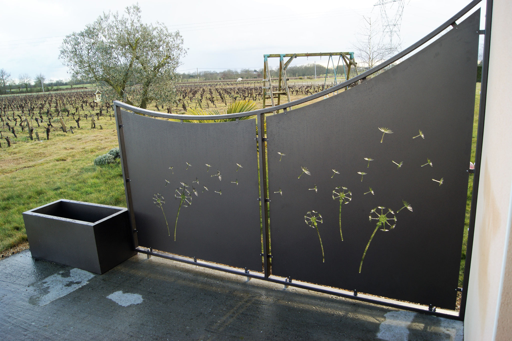 Portail - Claustra - Max Baron Metallerie