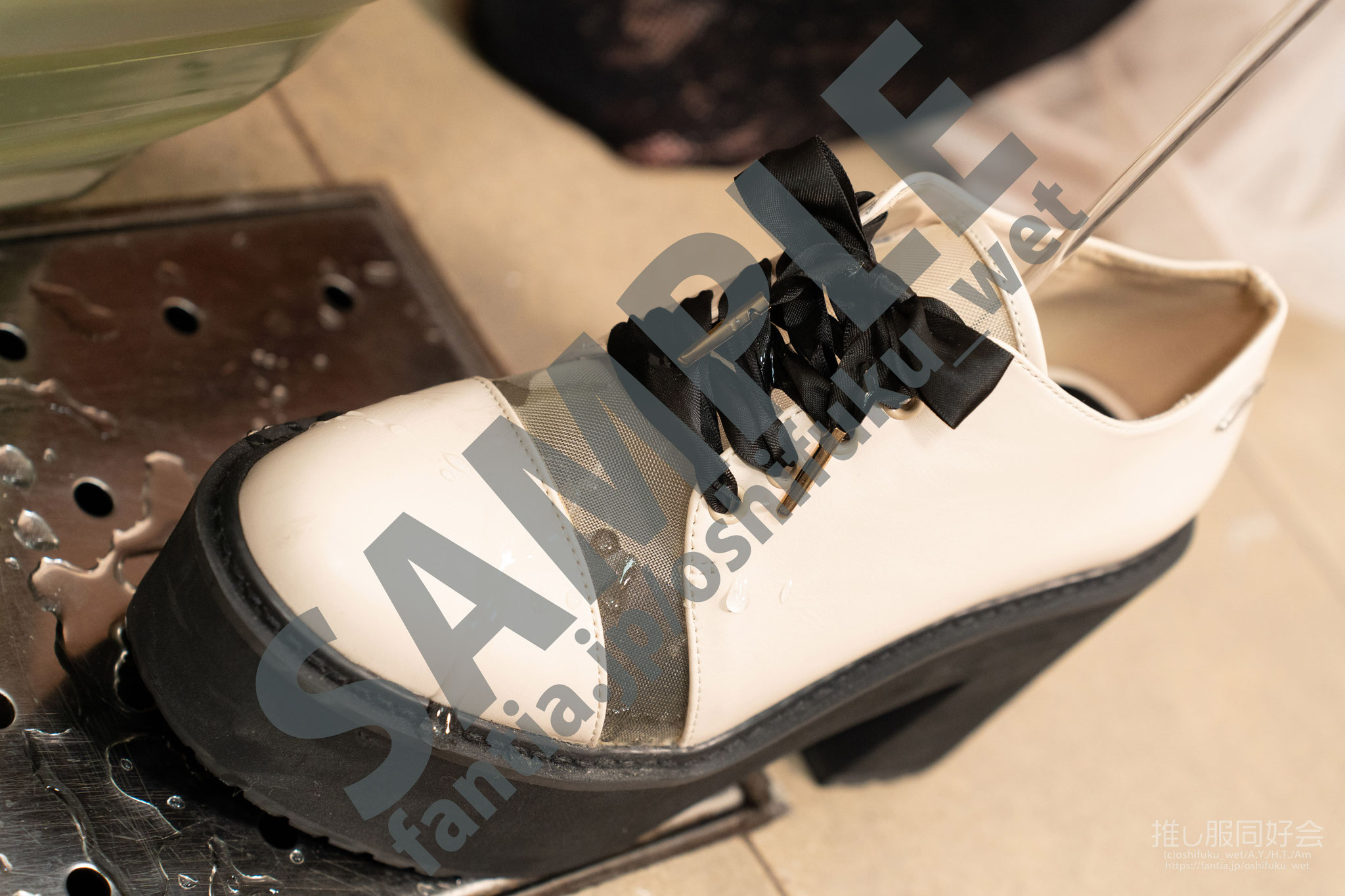 #6「シースルーチュールワンピース」 - oshifuku-wet ページ！