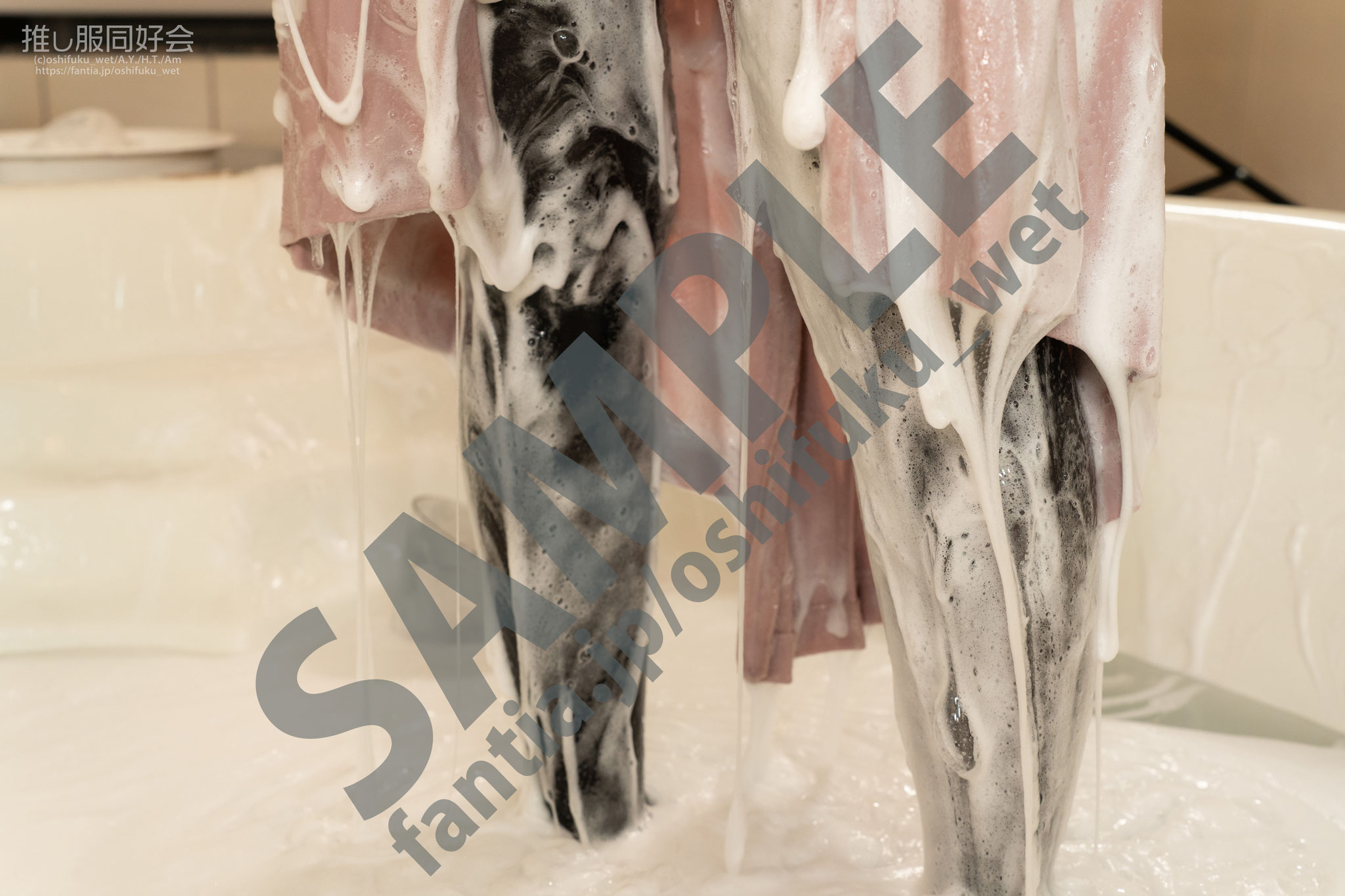 #7「ミニワンピ＋プリーツラップスカート」 - oshifuku-wet ページ！