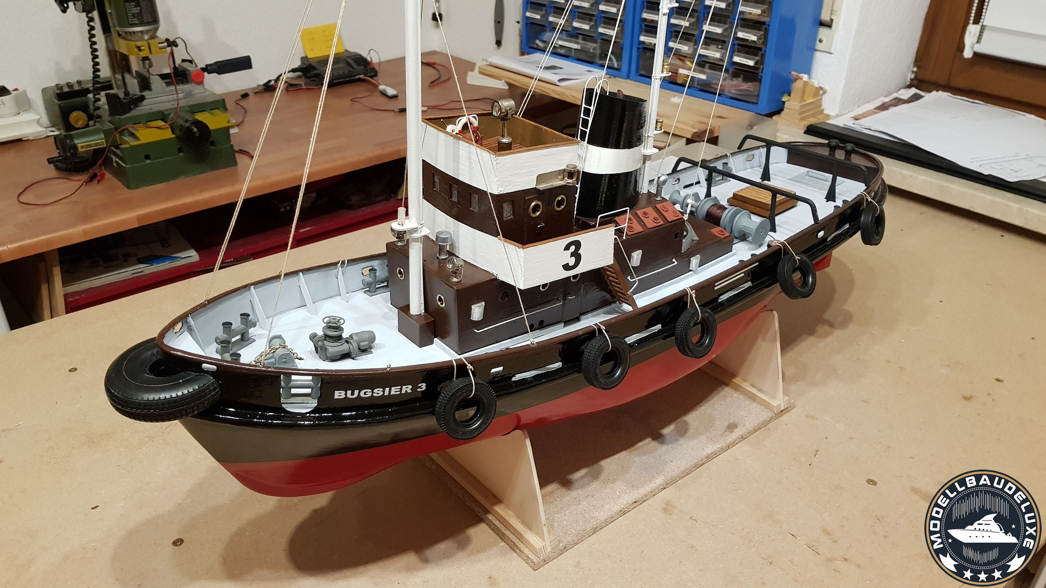 Bugsier 3 - Modellbau, Schiffsmodelle und Anleitungen