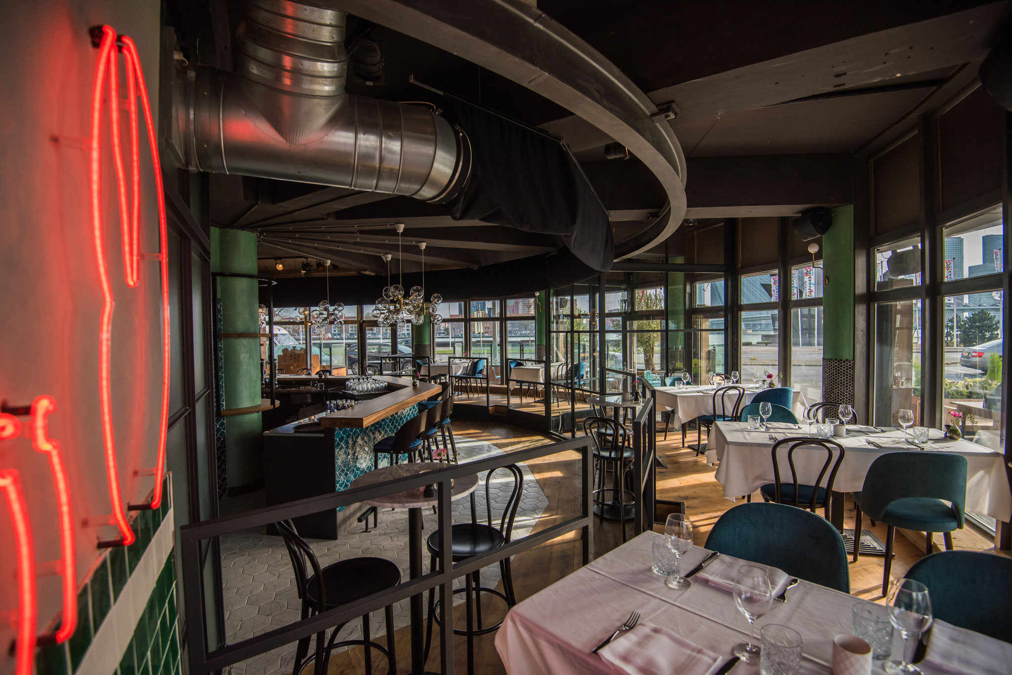 Visrestaurant in Rotterdam centrum - Restaurant Langoest