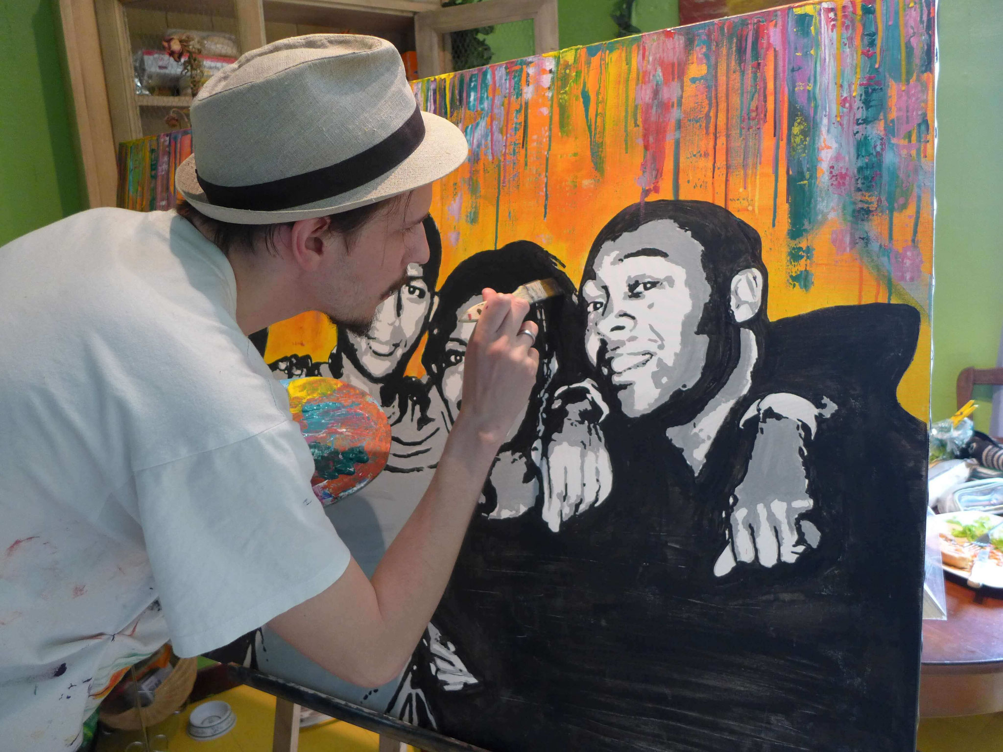 tableau personnalise a partir d’une photo – Urban Streets Art