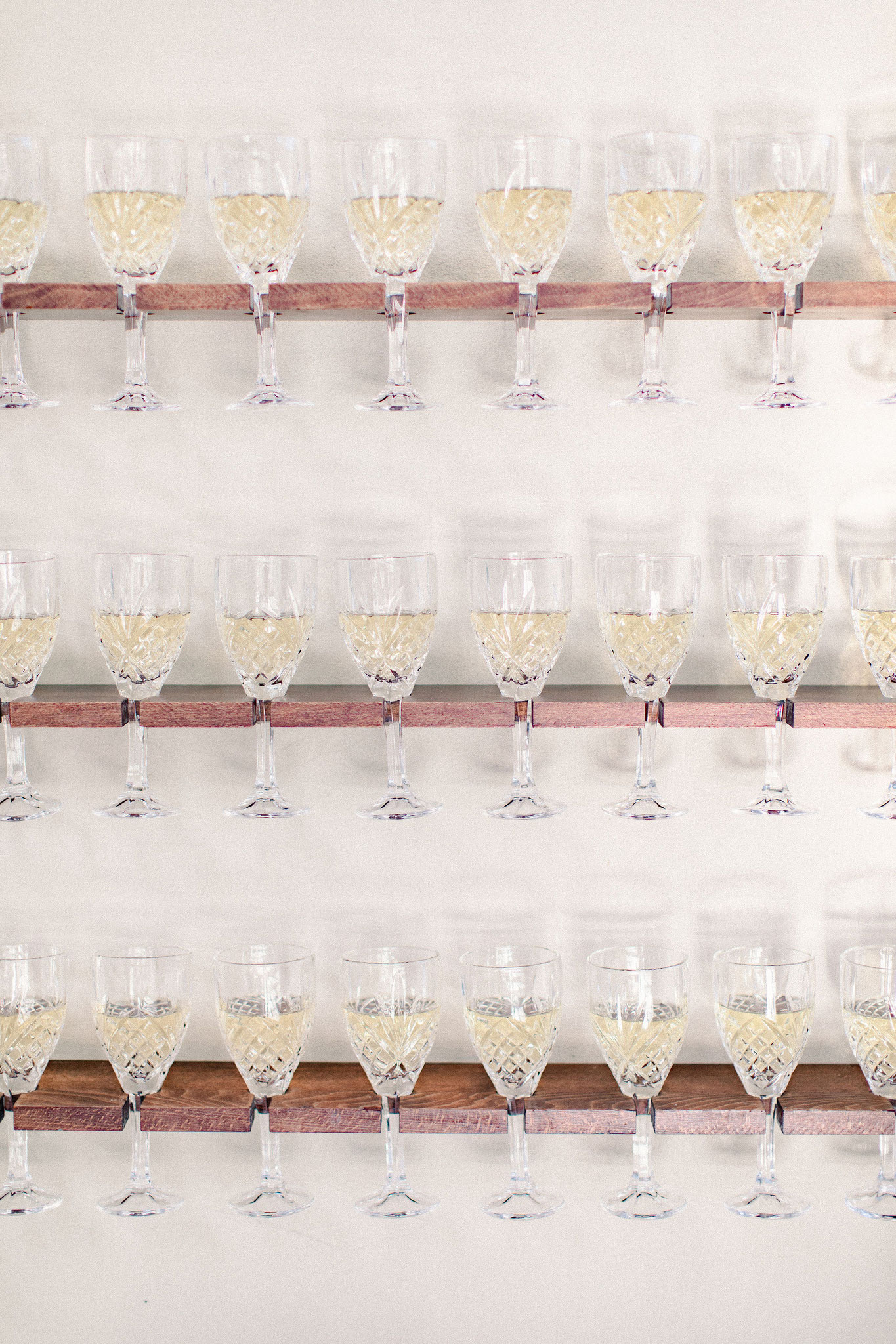 PROSECCO WALL NATURAL LAYERS - Allgäuer Hochzeit & Event Verleih