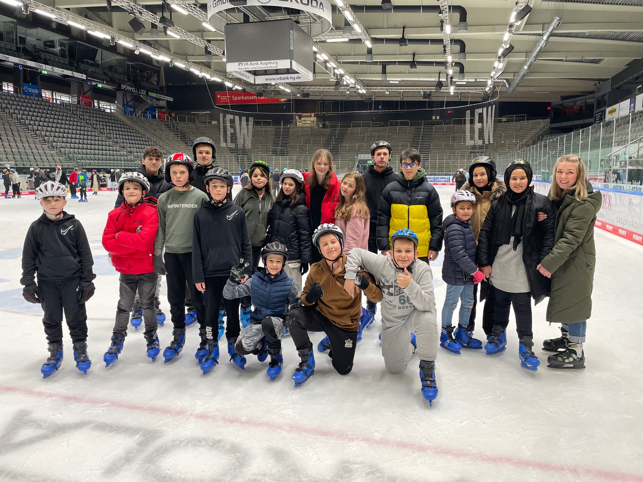 Eislaufen In Der Curt Frenzel Halle In Augsburg Familienkultour