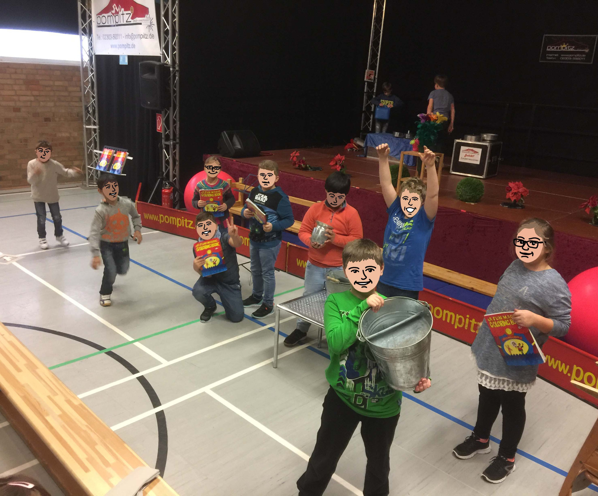 Circus in der Schule - pompitz: Zirkus & Events mit Markenqualität