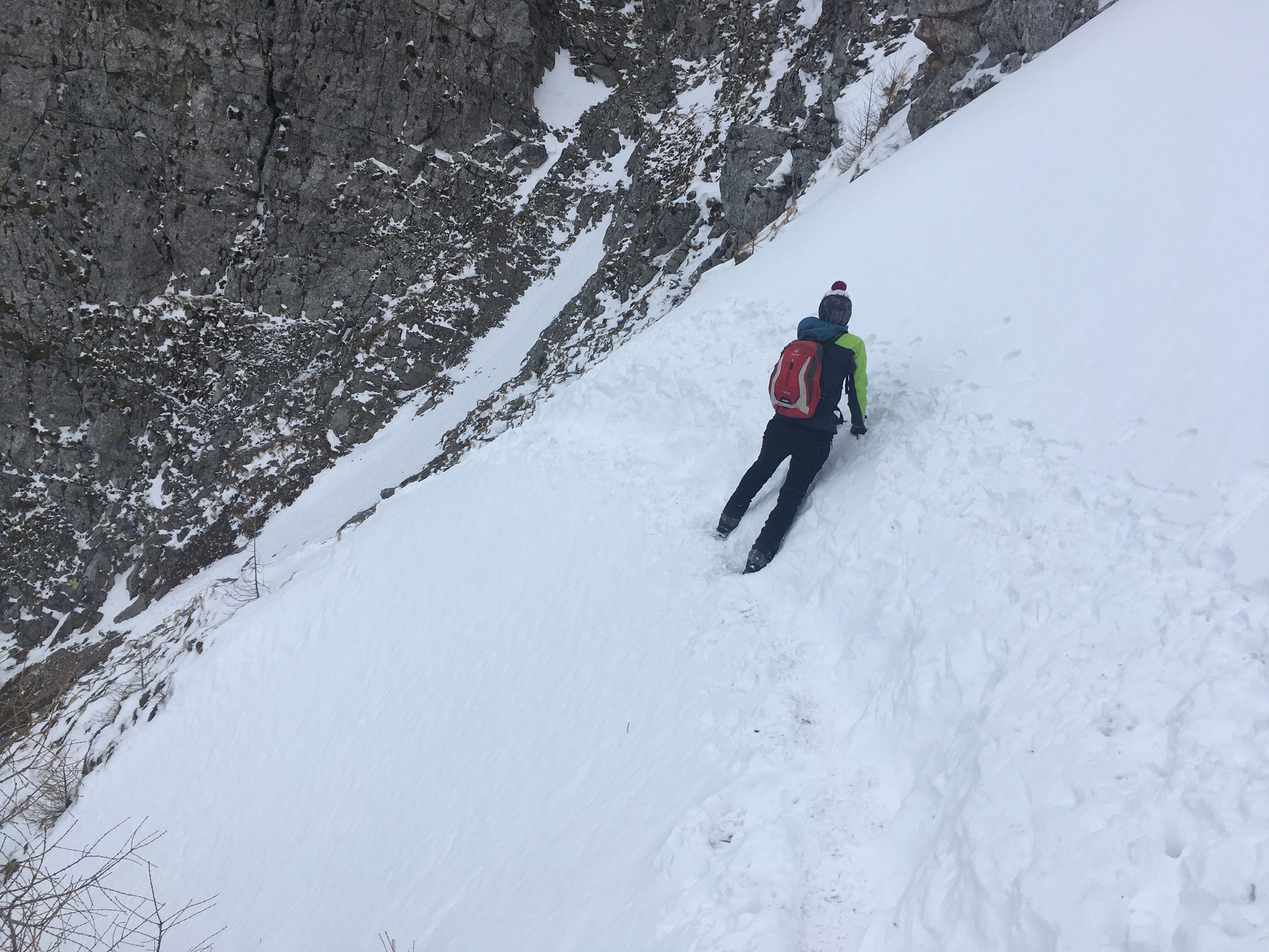 Schneeberg: Fadensteig im Winter - BERG&foto