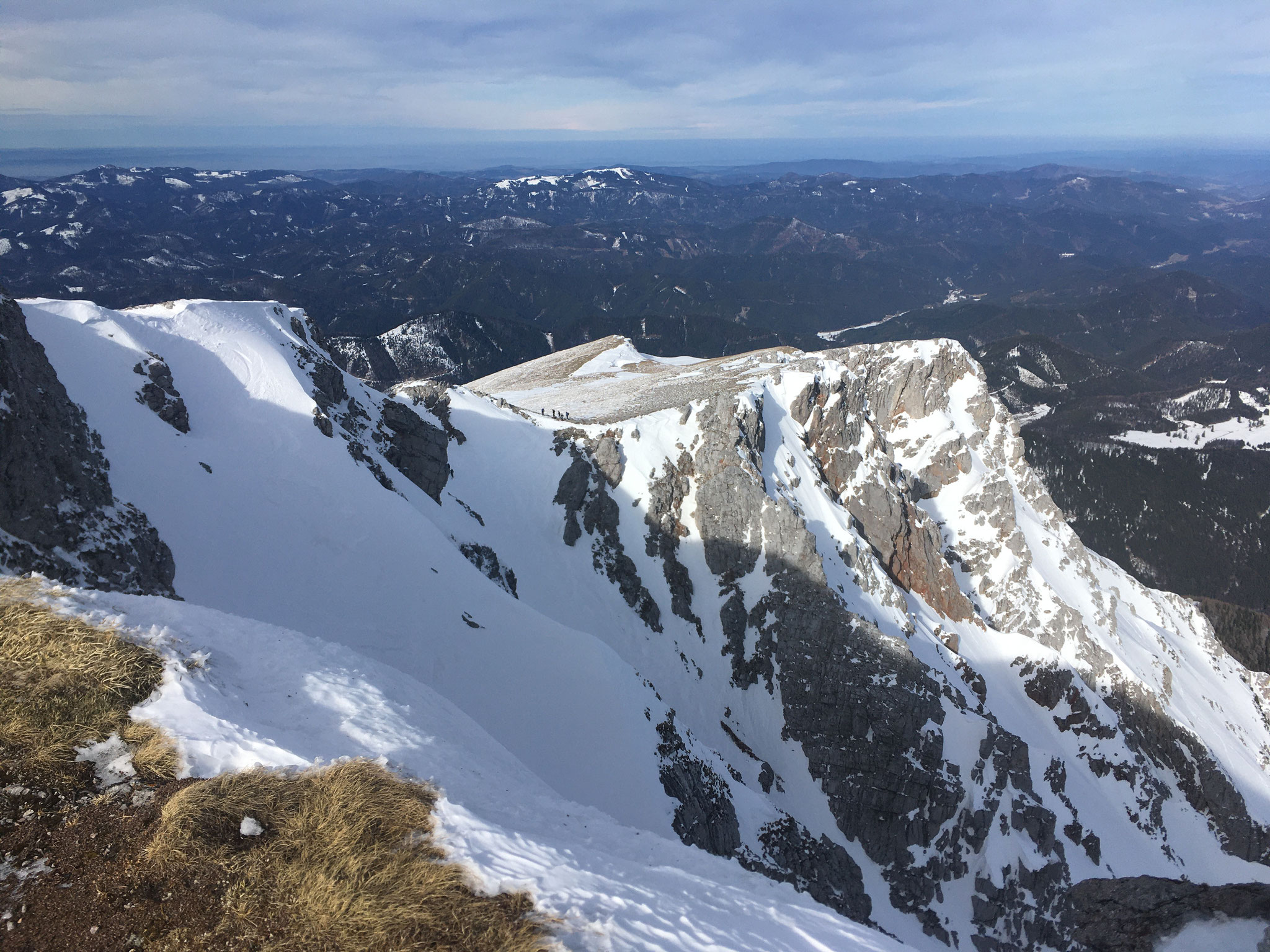 Schneeberg: Fadensteig im Winter - BERG&foto